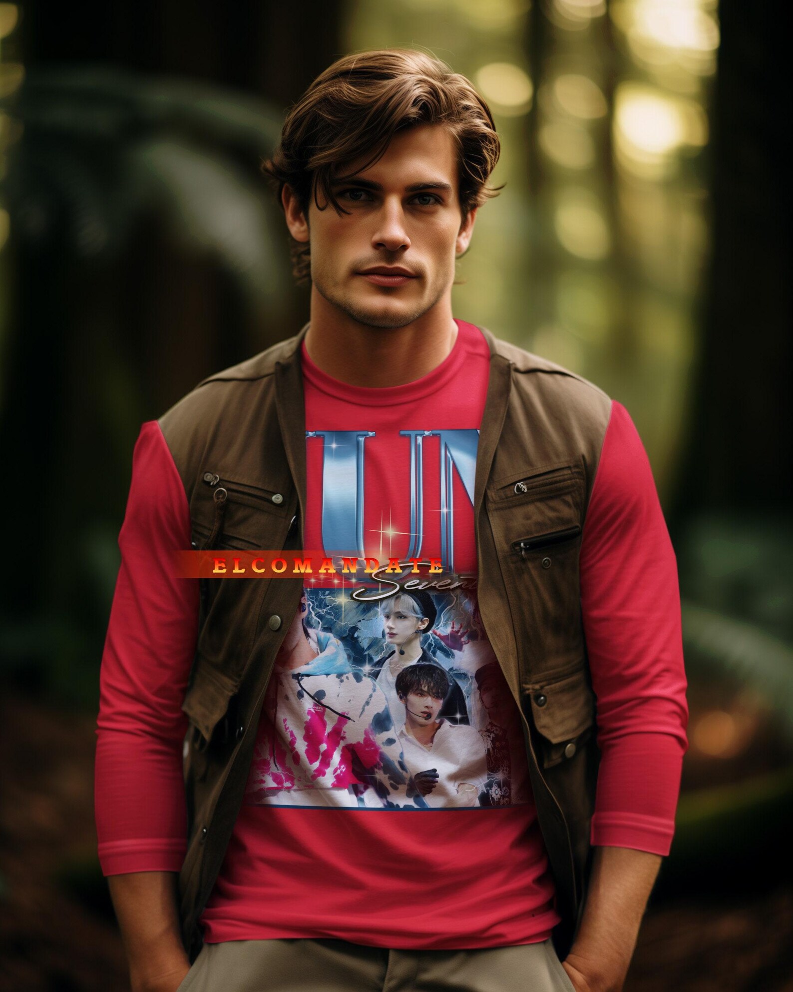 Jun Seventeen Shirt, K-pop Merch, Seventeen K-pop, K-pop Idol ...