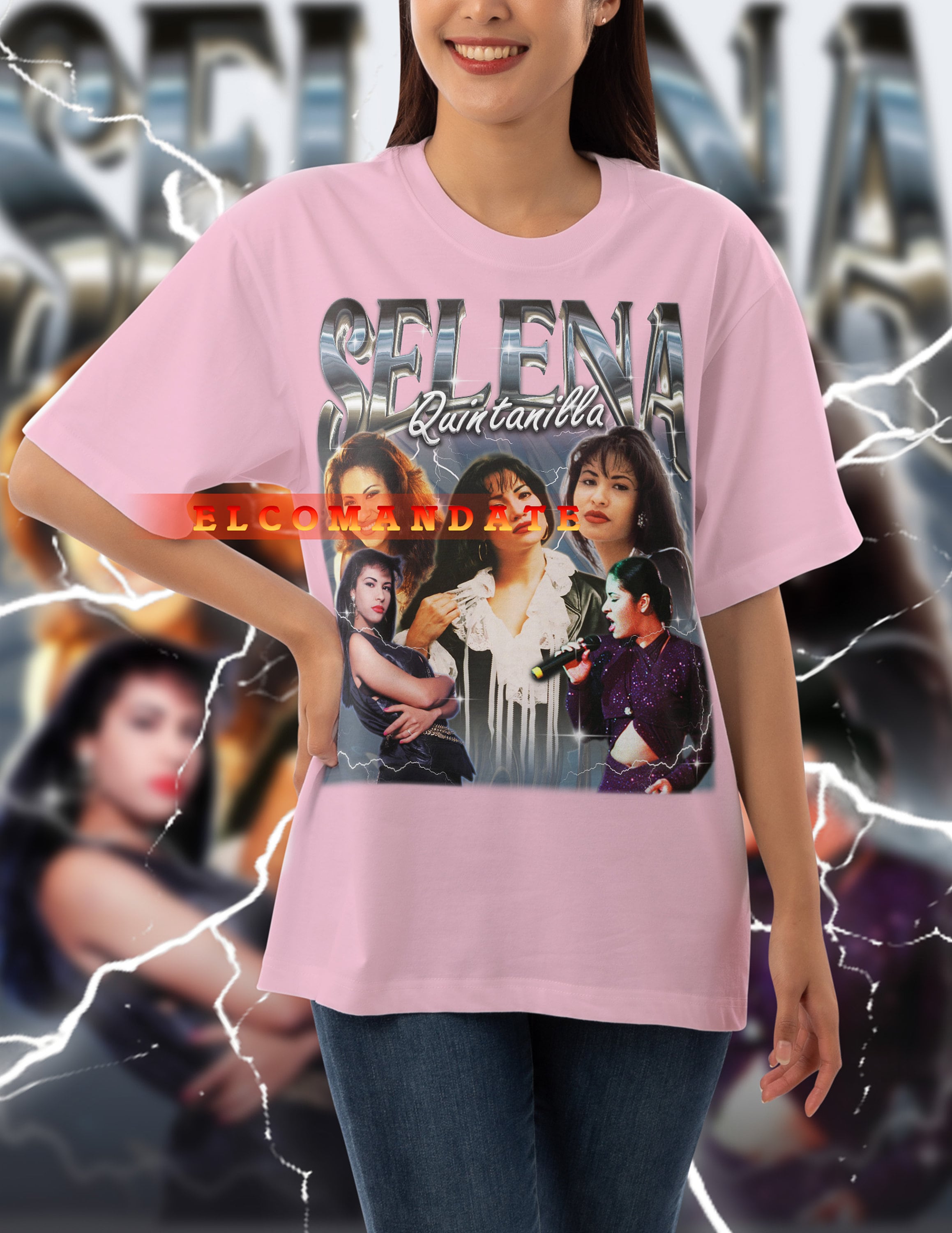 SELENA QUINTANILLA Vintage T-shirt Selena Quintanilla Tribute Tee ...