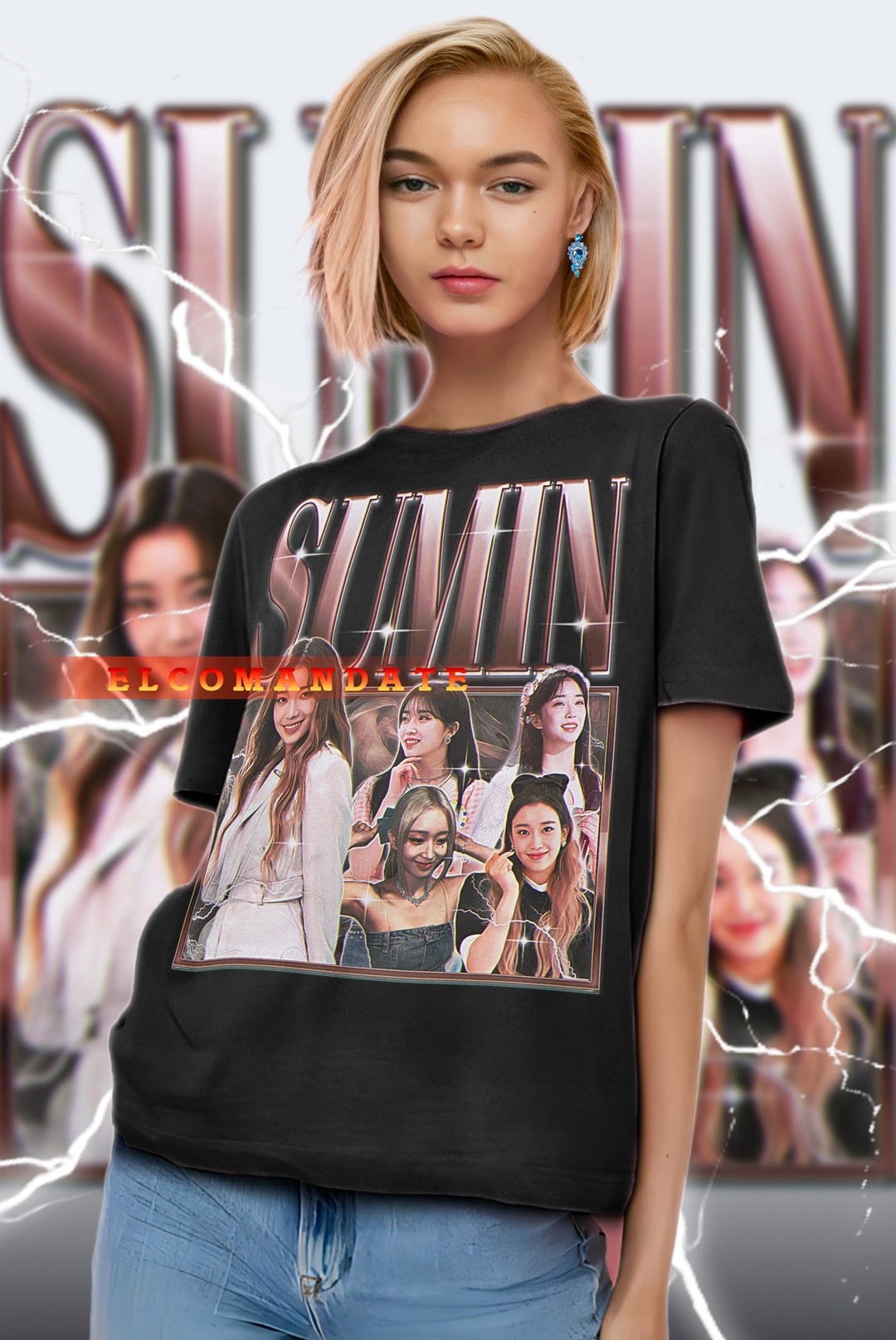 SUMIN Shirt - SUMIN Vintage Shirt, Sumin Retro 90s Tshirt, Sumin ...