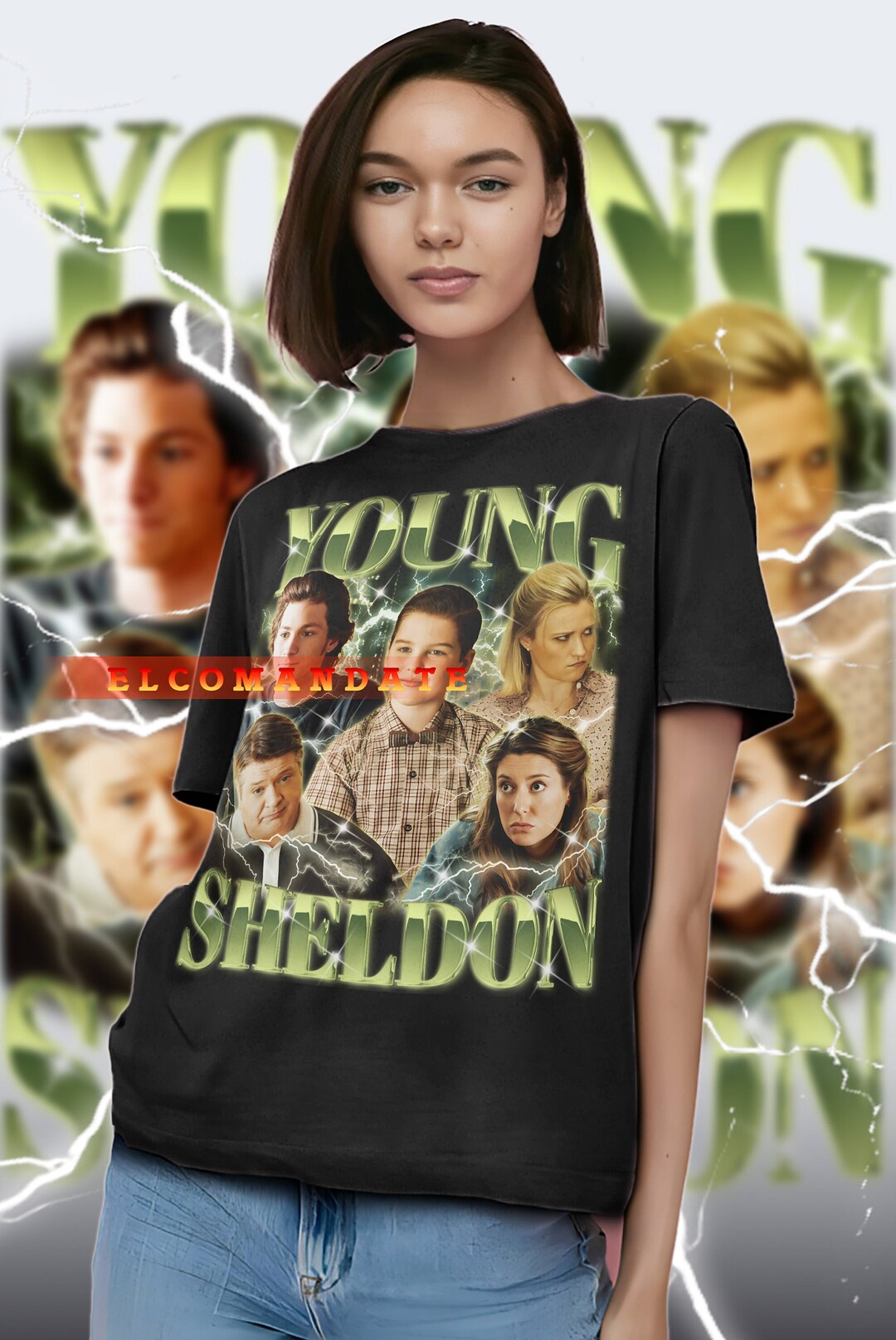 YOUNG SHELDON Shirt, Young Sheldon 90s Shirt, Sheldon Cooper Shirt ...