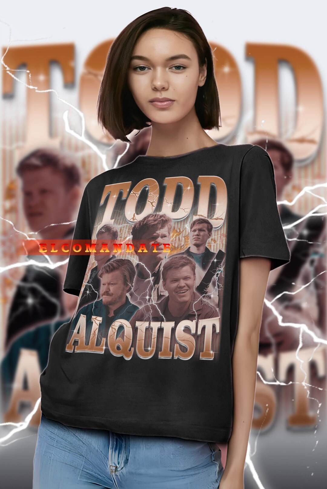 TODD ALQUIST Shirt, Todd Alquist Vintage Shirt, Todd Alquist Retro 90s ...