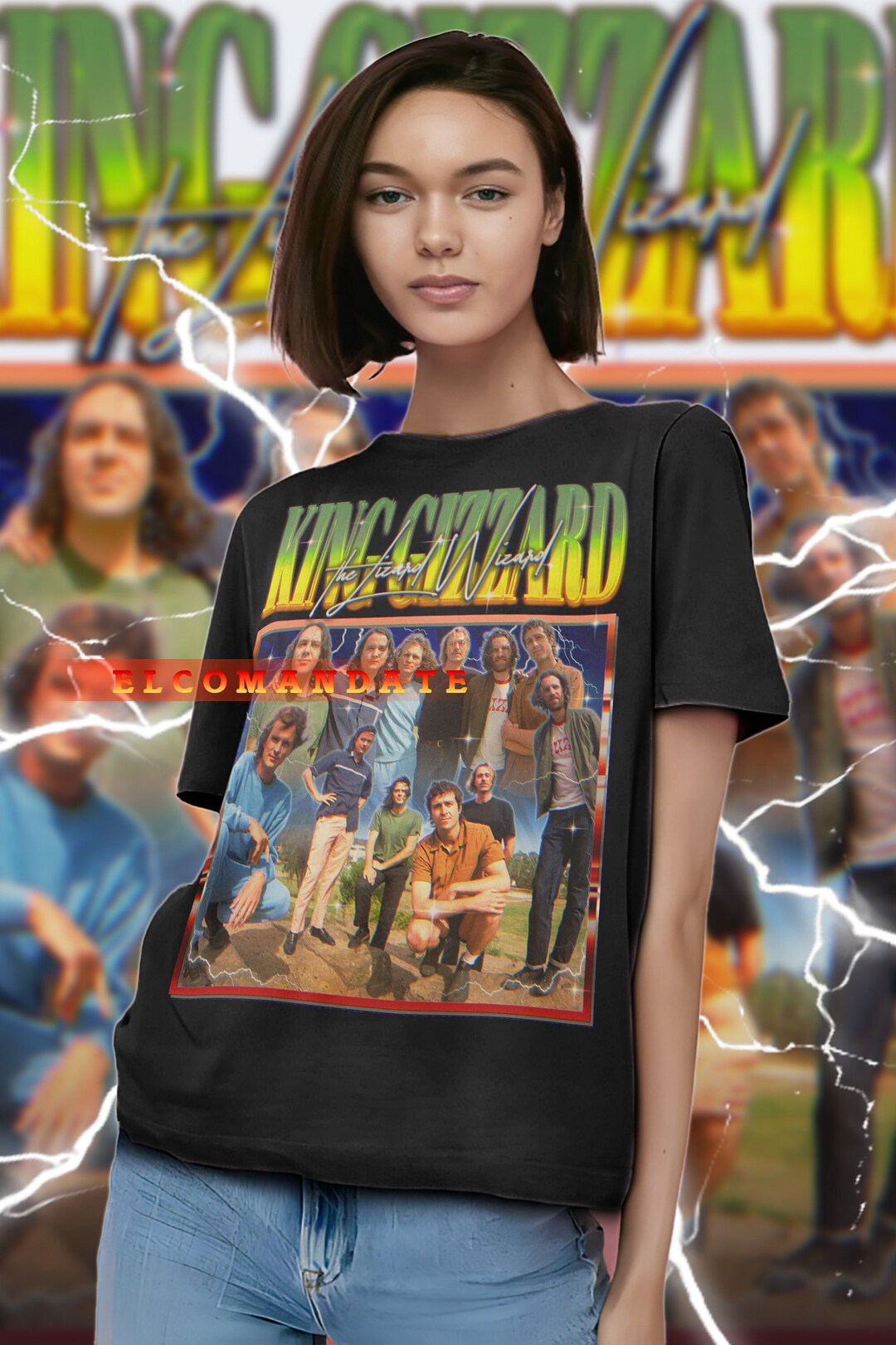 KING GIZARD and the Lizard Wizard Vintage Shirt, King Gizzard and the ...