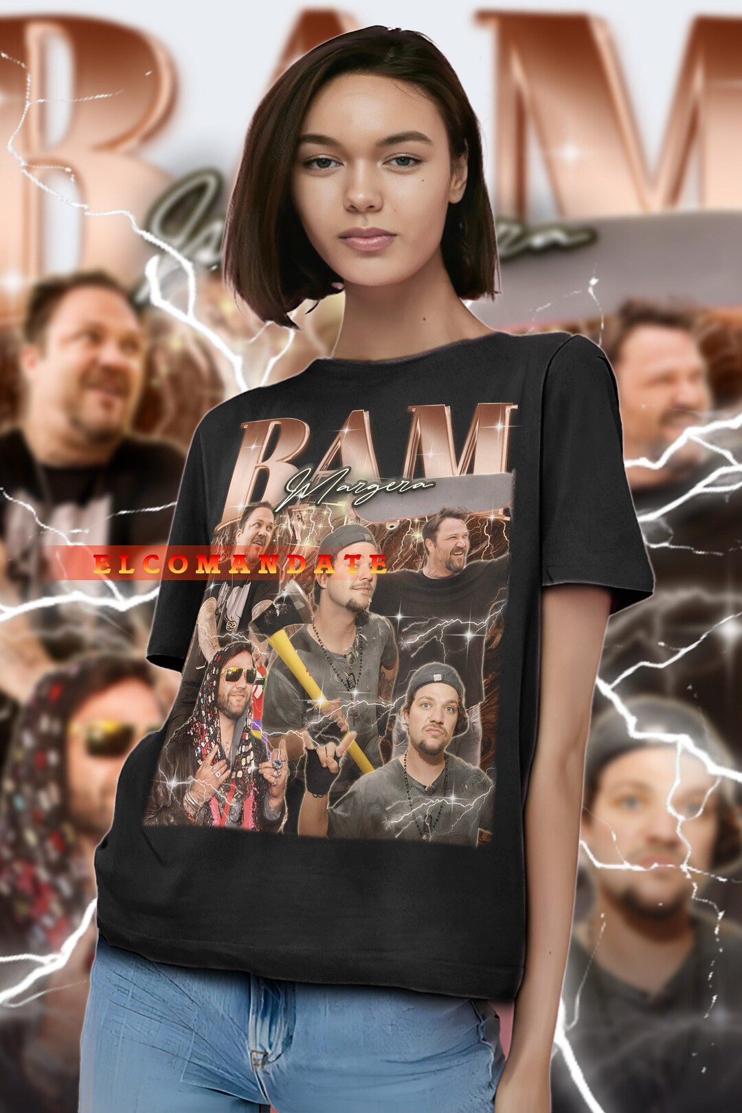 Limited BAM MARGERA Vintage Shirt, Bam Margera Homage Tshirt, Bam ...