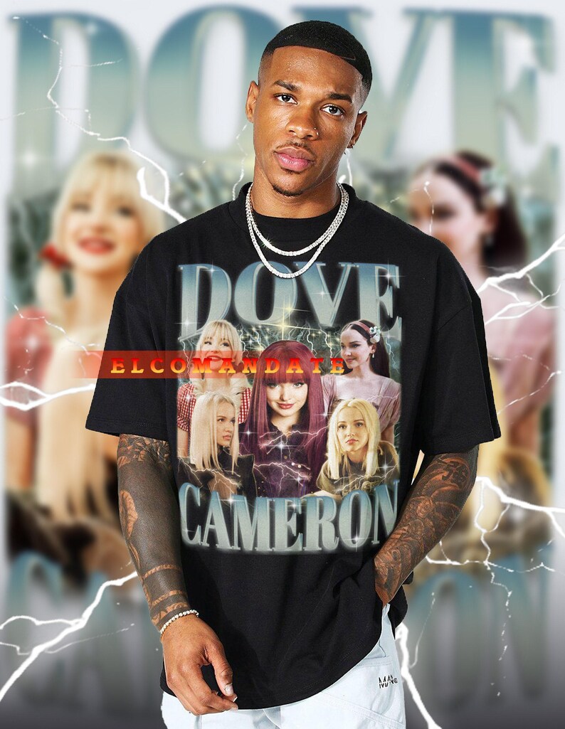 DOVE CAMERON Vintage Shirt, Dove Cameron Homage Tshirt, Dove Cameron ...