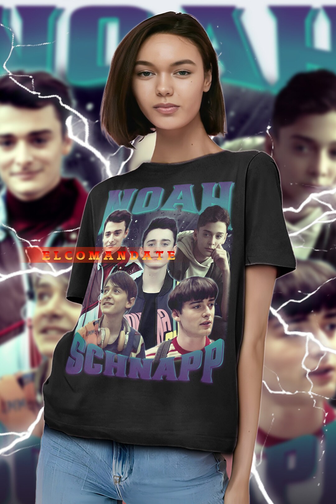 NOAH SCHNAPP Vintage Shirt, Noah Schnapp Homage Tshirt, Noah Schnapp Fan Tees, Noah Schnapp ...
