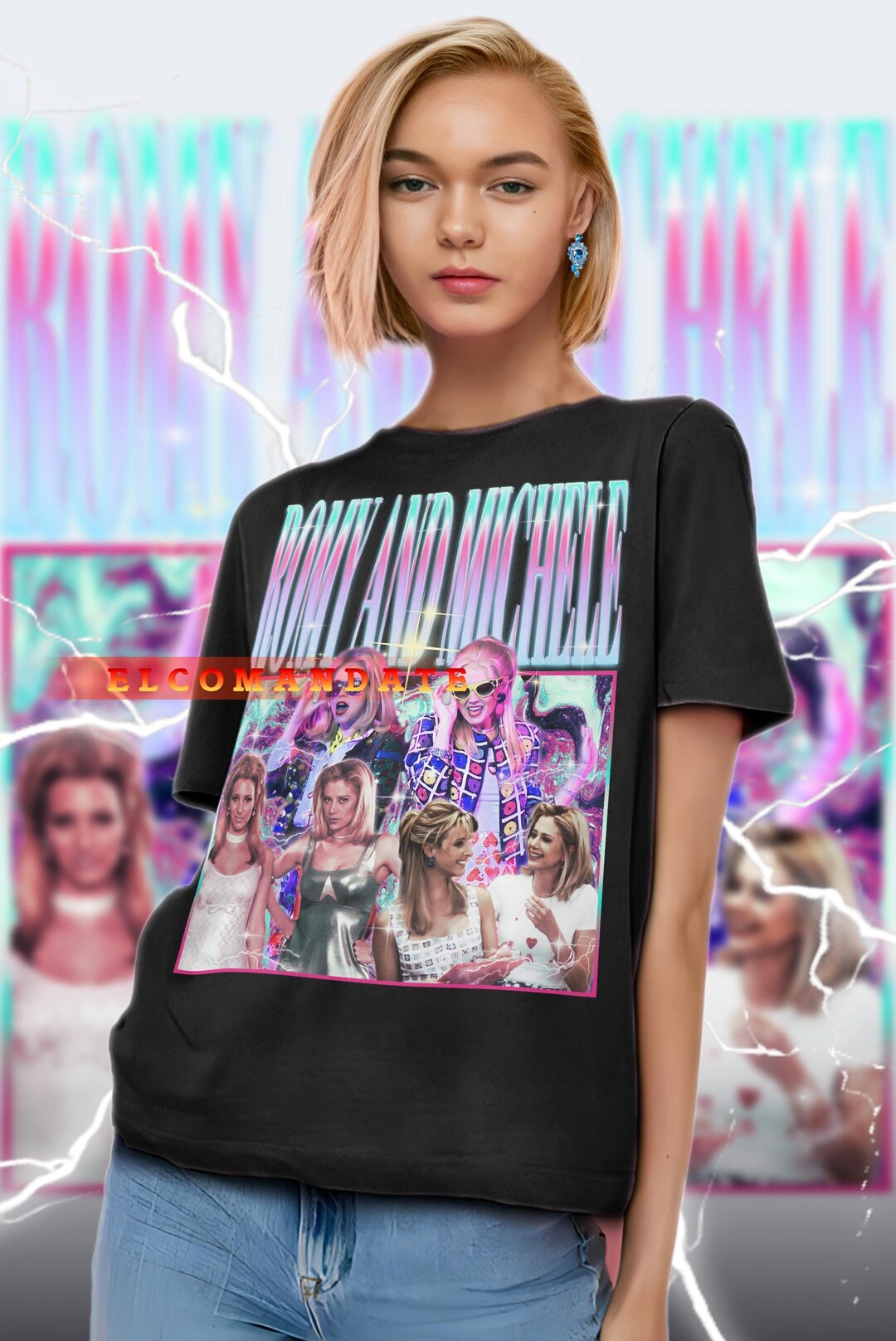 ROMY AND MICHELE Shirt, Romy and Michele Vintage Shirt, Romy and ...