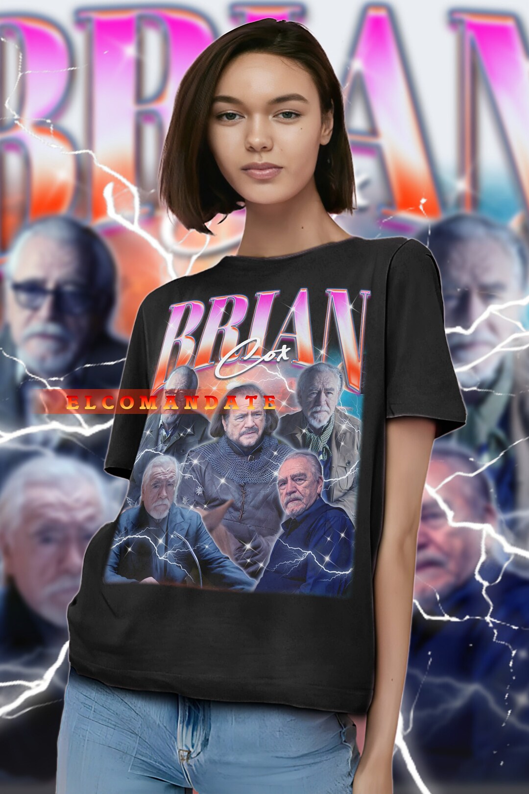 BRIAN COX Vintage Shirt, Brian Cox Homage Tshirt, Brian Cox Fan Tees ...