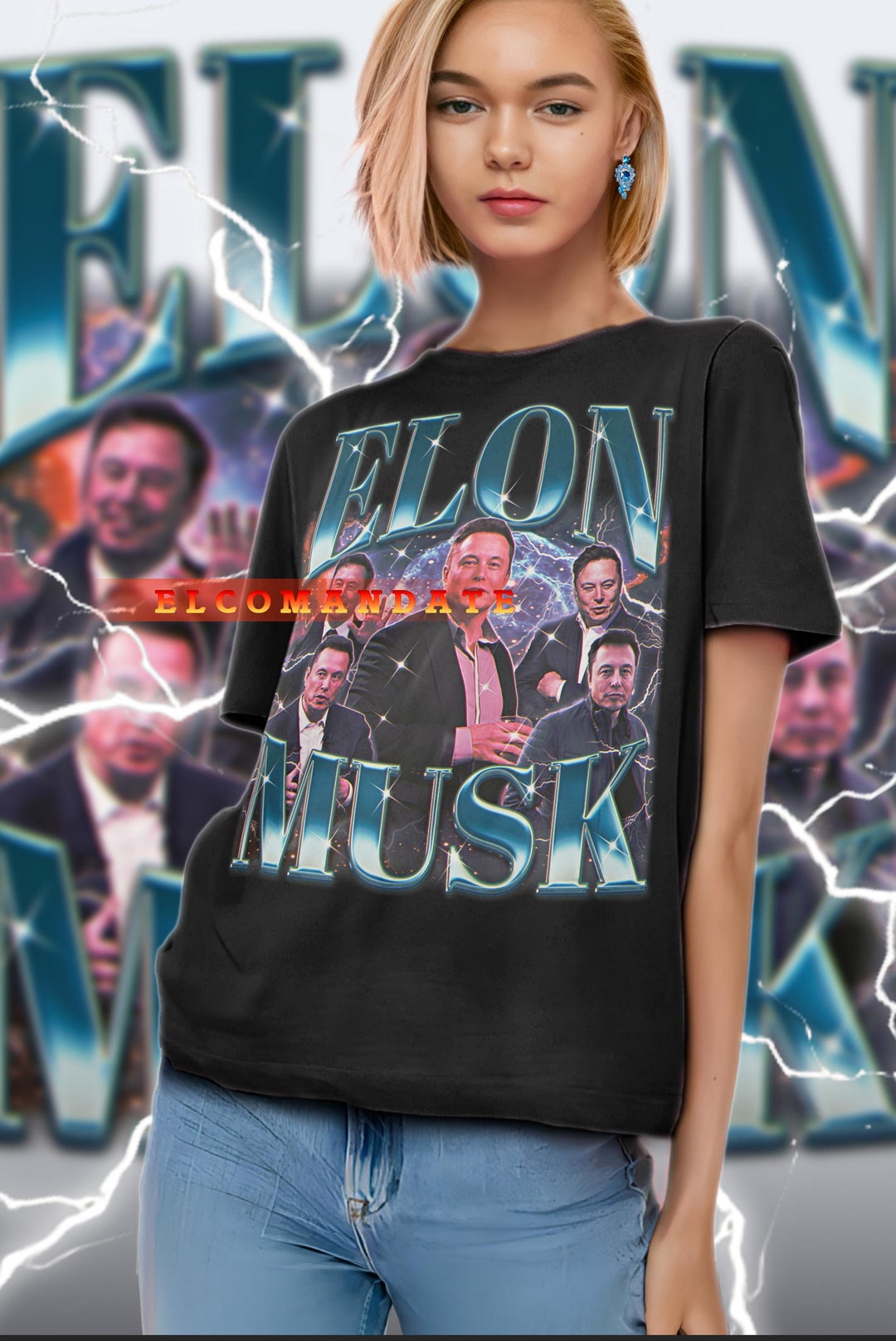 ELON MUSK Shirt, Elon Musk Vintage Shirt, Elon Musk Retro 90s Tshirt ...