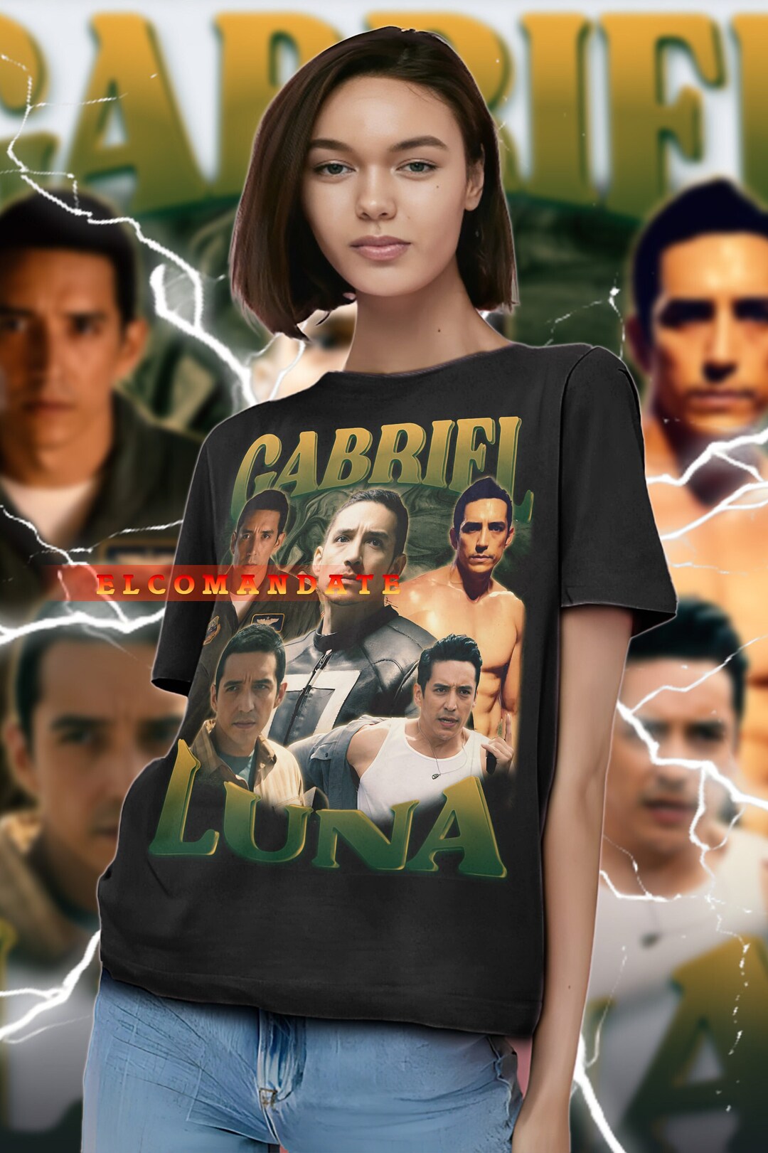 GABRIEL LUNA Vintage Shirt, Gabirel Luna Homage Tshirt, Gabirel Luna ...