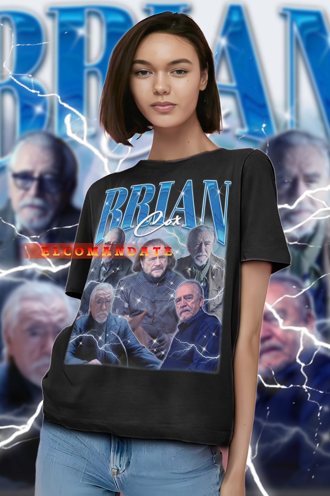 BRIAN COX Vintage Shirt, Brian Cox Homage Tshirt, Brian Cox Fan Tees ...