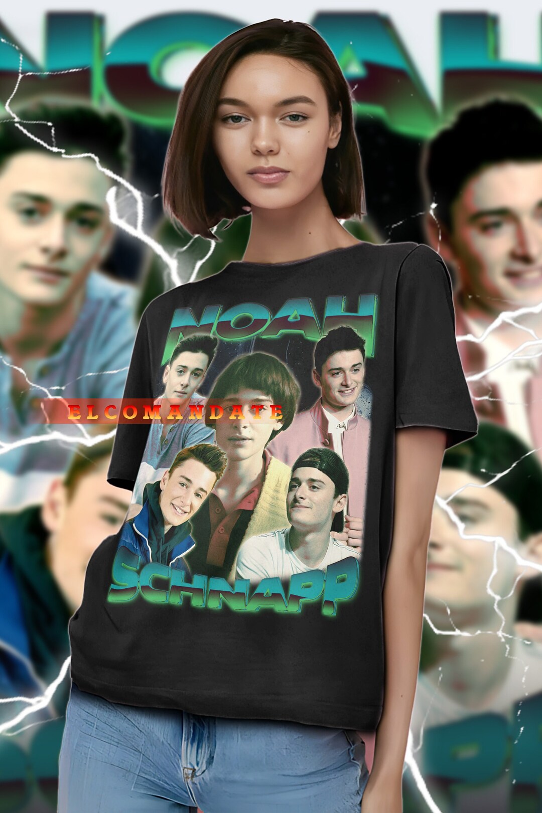 NOAH SCHNAPP Vintage Shirt, Noah Schnapp Homage Tshirt, Noah Schnapp Fan Tees, Noah Schnapp ...