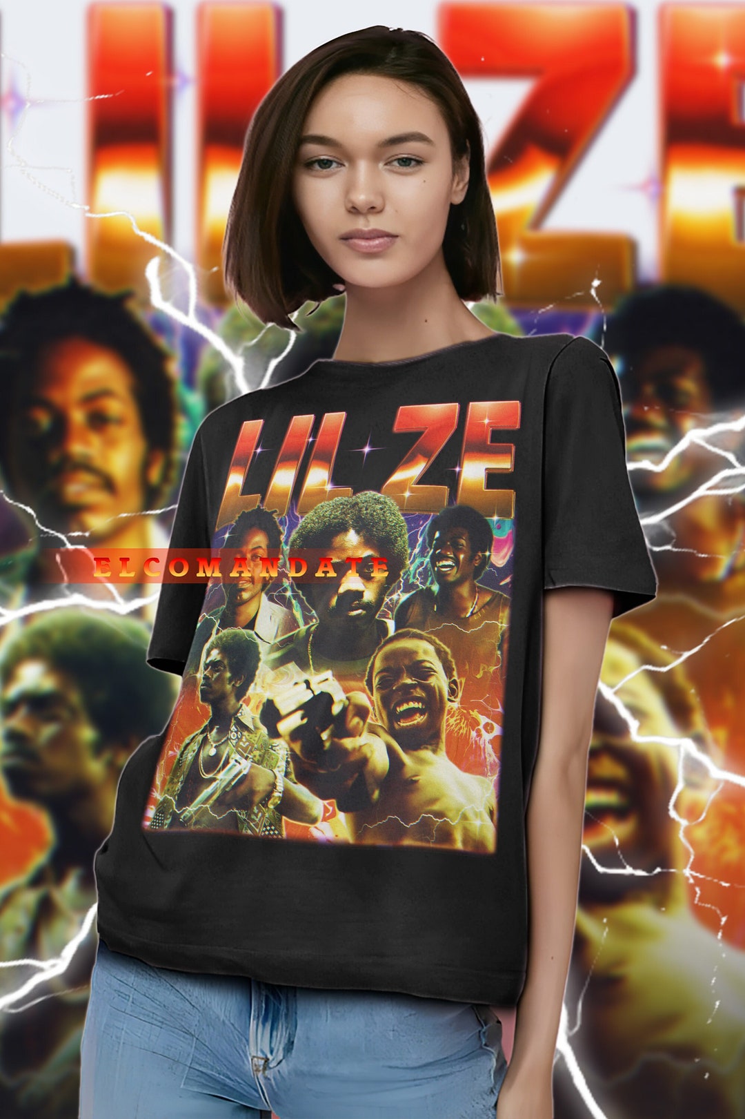 LIL ZE City of God, Lil Ze Vintage Shirt, Lil Ze Homage Tshirt, Lil Ze ...