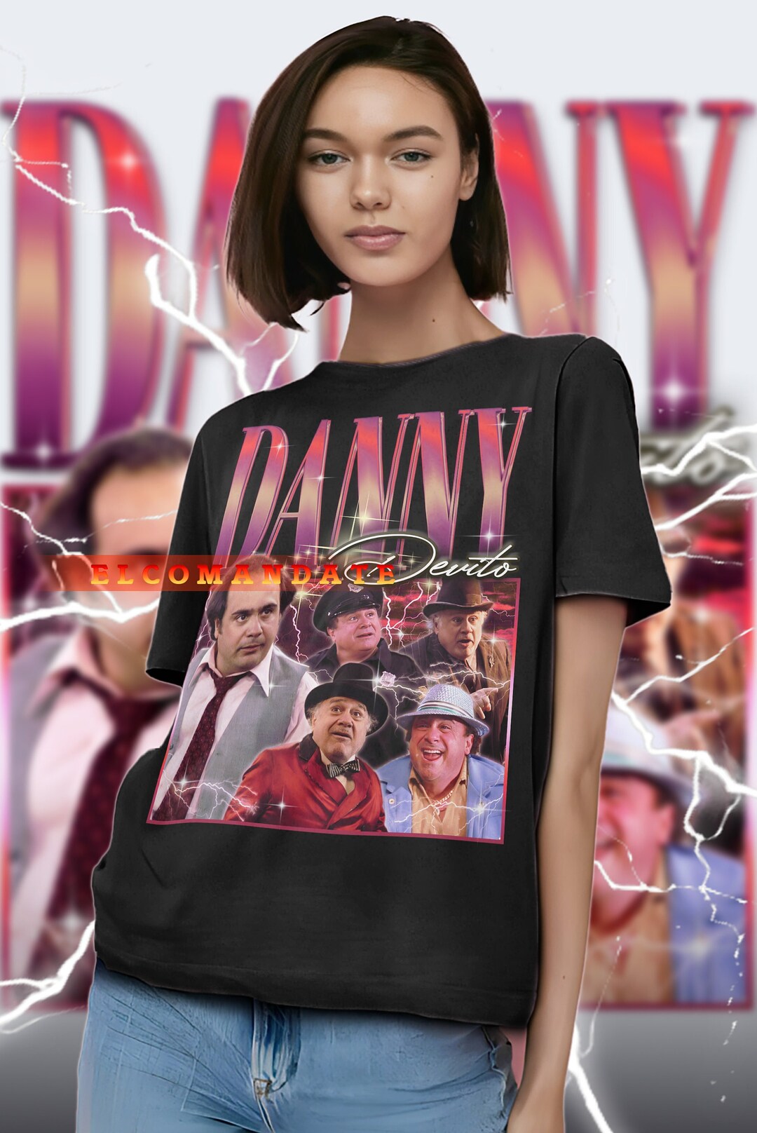 DANNY DEVITO Vintage Shirt, Danny Devito Homage Tshirt, Danny Devito ...