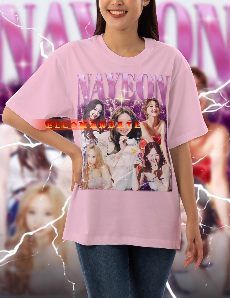 NAYEON TWICE Vintage Shirt, Nayeon Twice Homage Tshirt, Nayeon Twice ...