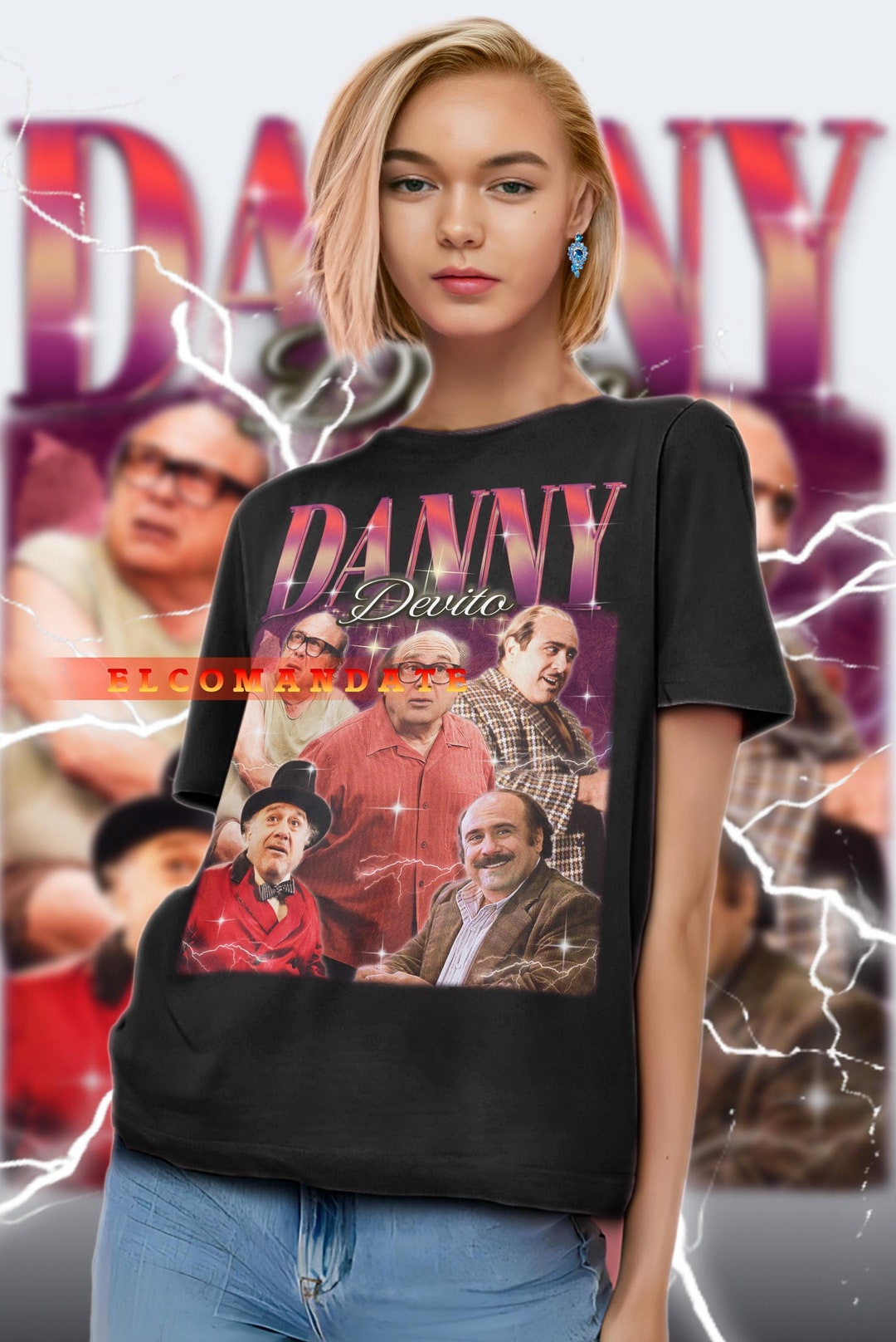 DANNY DEVITO Shirt, Danny Devito Vintage Shirt, Danny Devito Retro 90s Tshirt, Danny Devito ...