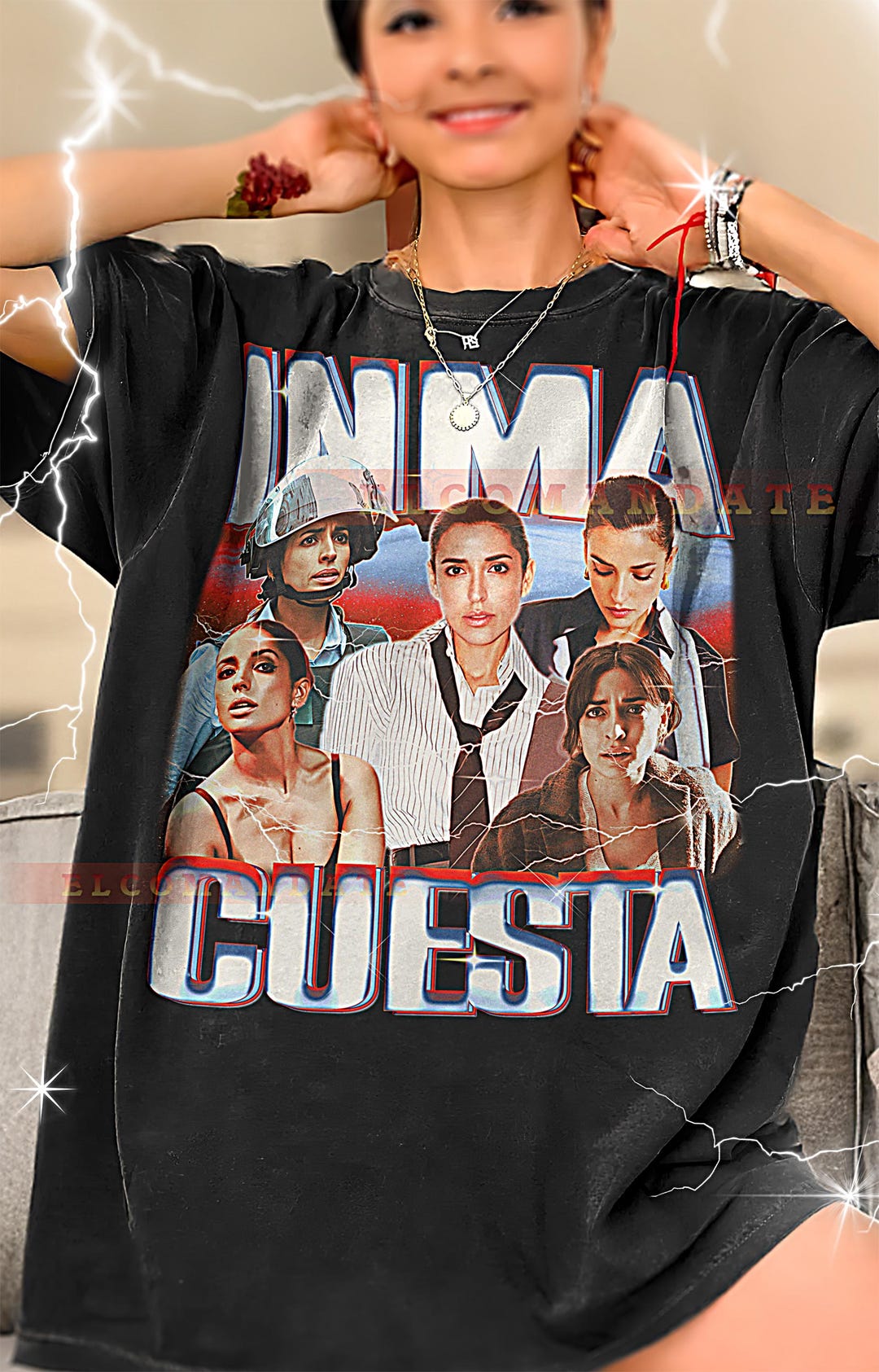 Inma Cuesta Bootleg Shirt, Inma Cuesta Retro Tees, Pepa Marcos T-shirt ...