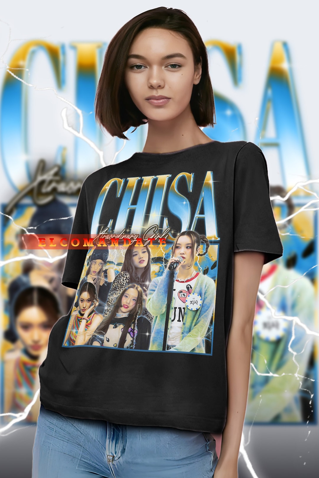 CHISA Xtraordinary Girls, CHISA XG Vintage Shirt, Chisa Xg Homage ...