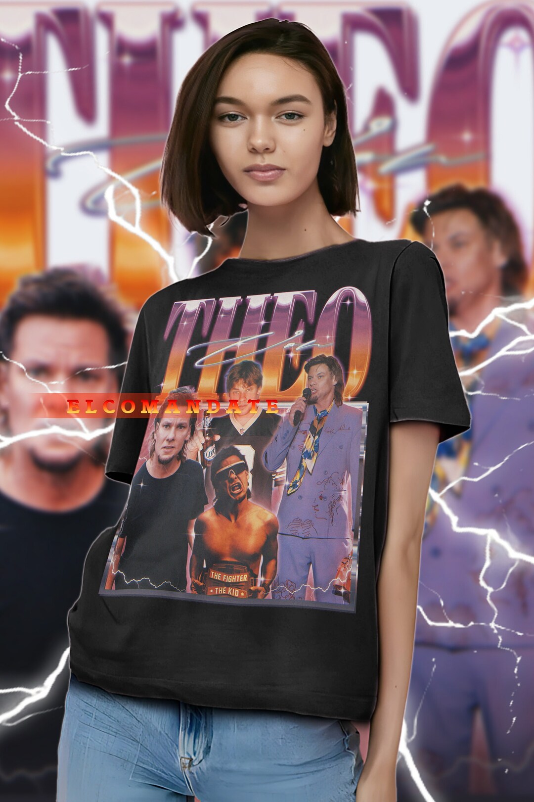 THEO VON Homage Tshirt, Theo Von Fan Tees, Theo Von Retro 90s Sweater ...