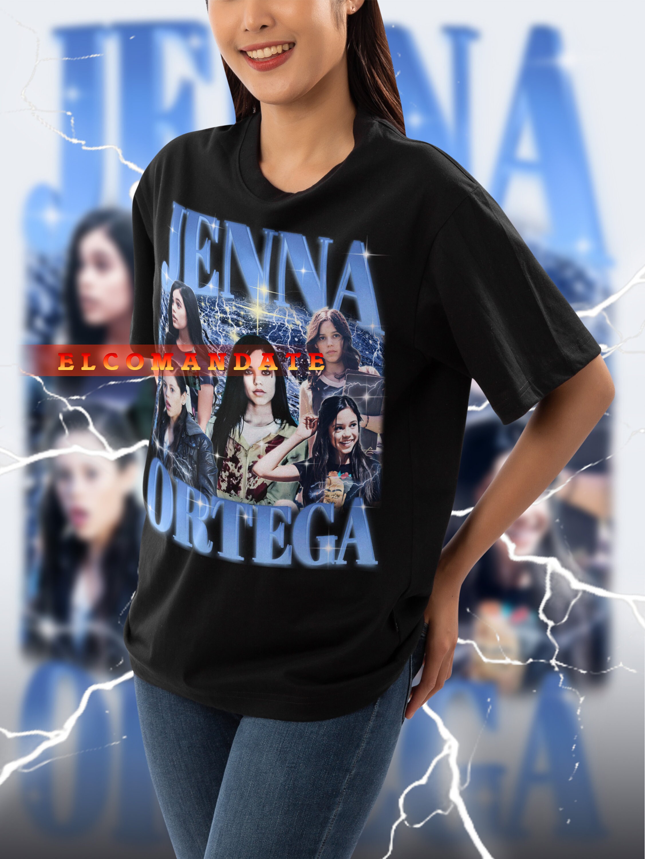 JENNA ORTEGA Vintage Shirt, Jenna Ortega Homage Tshirt, Jenna Ortega ...
