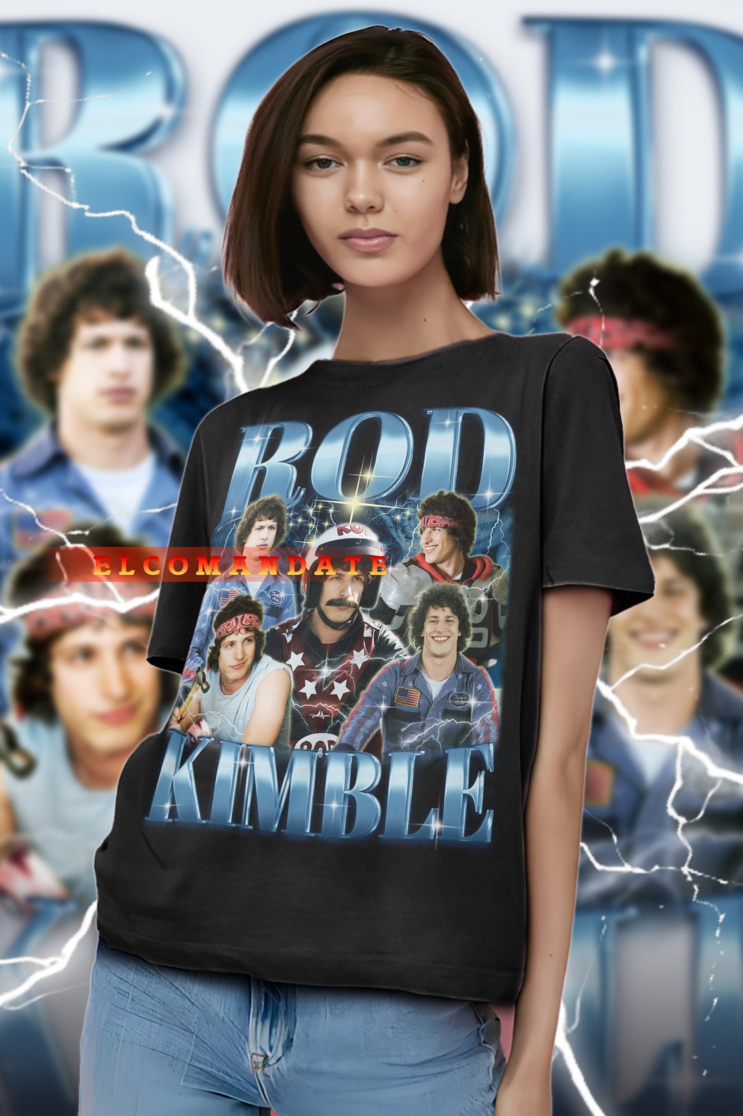 Actor ROD KIMBLE Vintage Shirt, Actor Rod Kimble Homage Tshirt, Rod ...