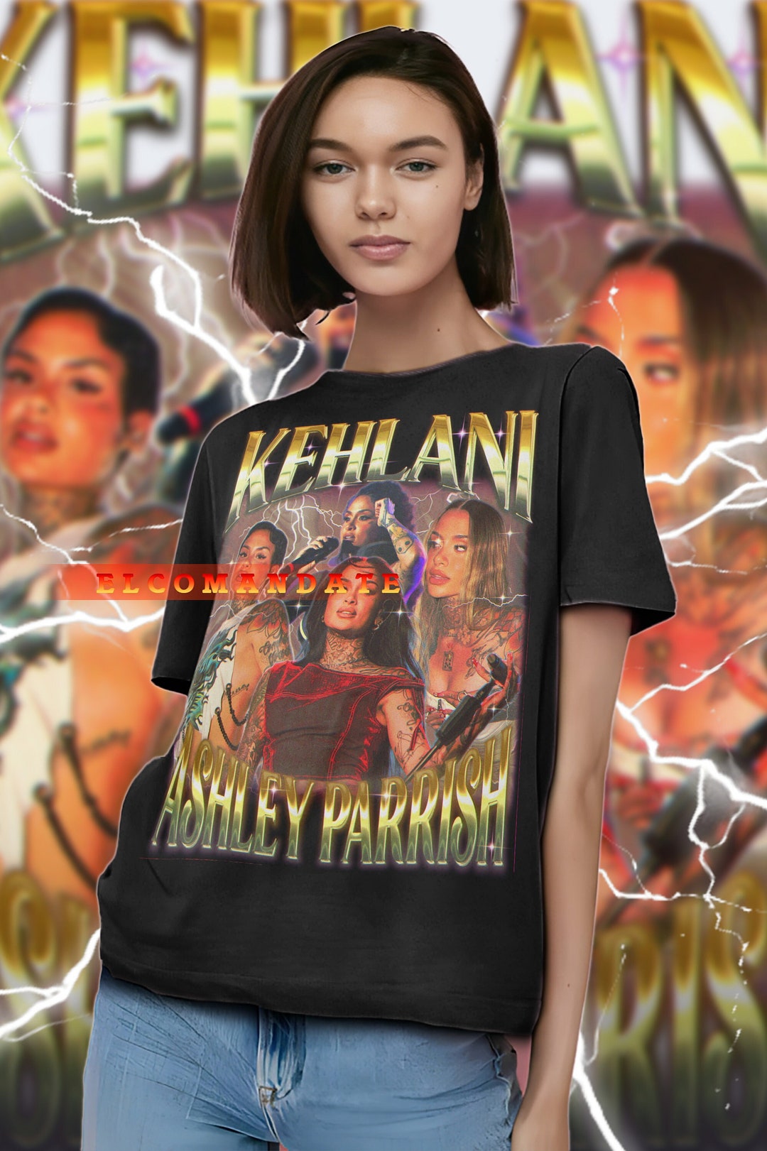 KEHLANI Ashley Parrish Tshirt KEHLANI Singer Shirt, Kehlani Vintage ...