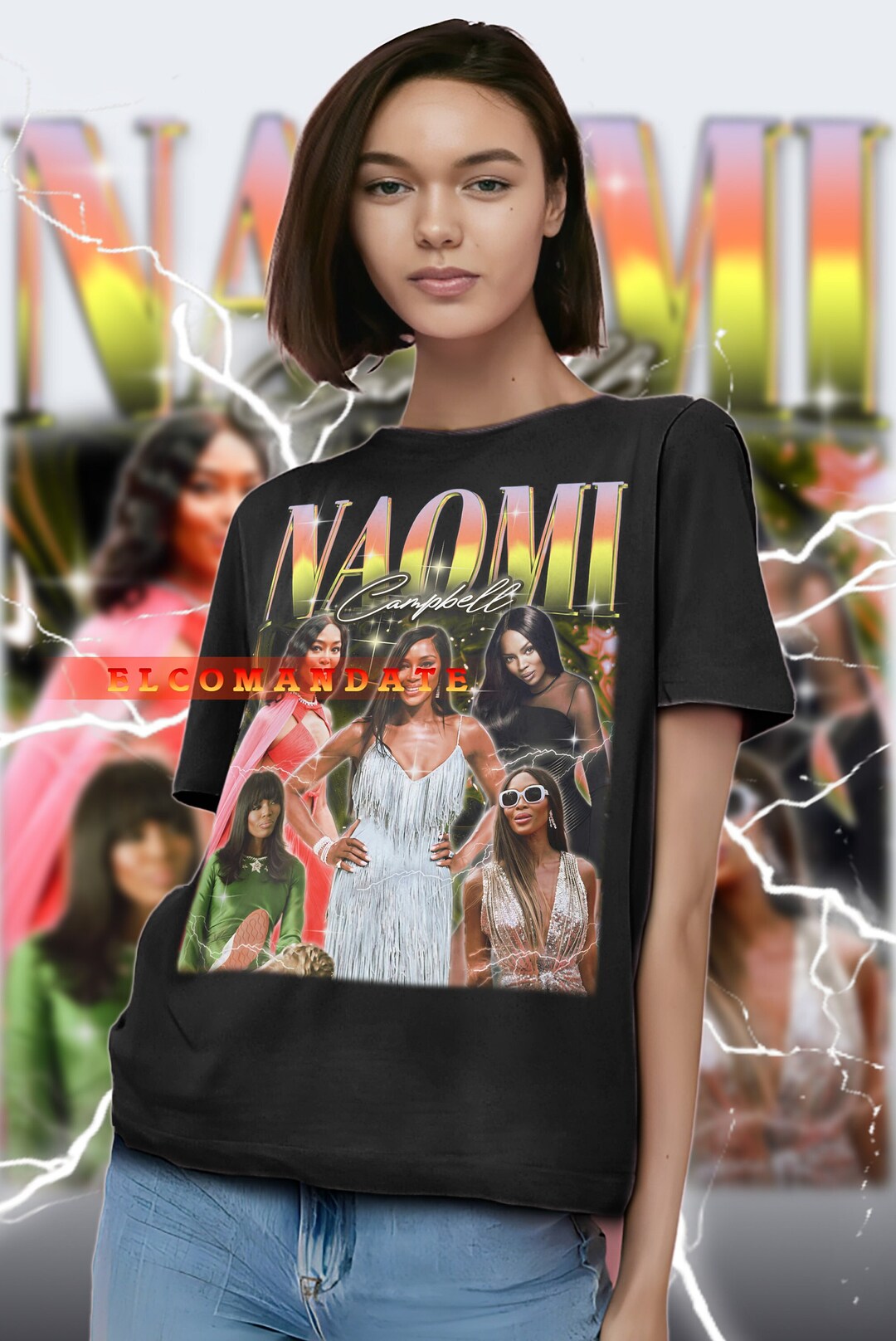 NAOMI CAMPBELL Shirt, Naomi Campbell Tee, Naomi Campbell Merch, Naomi ...