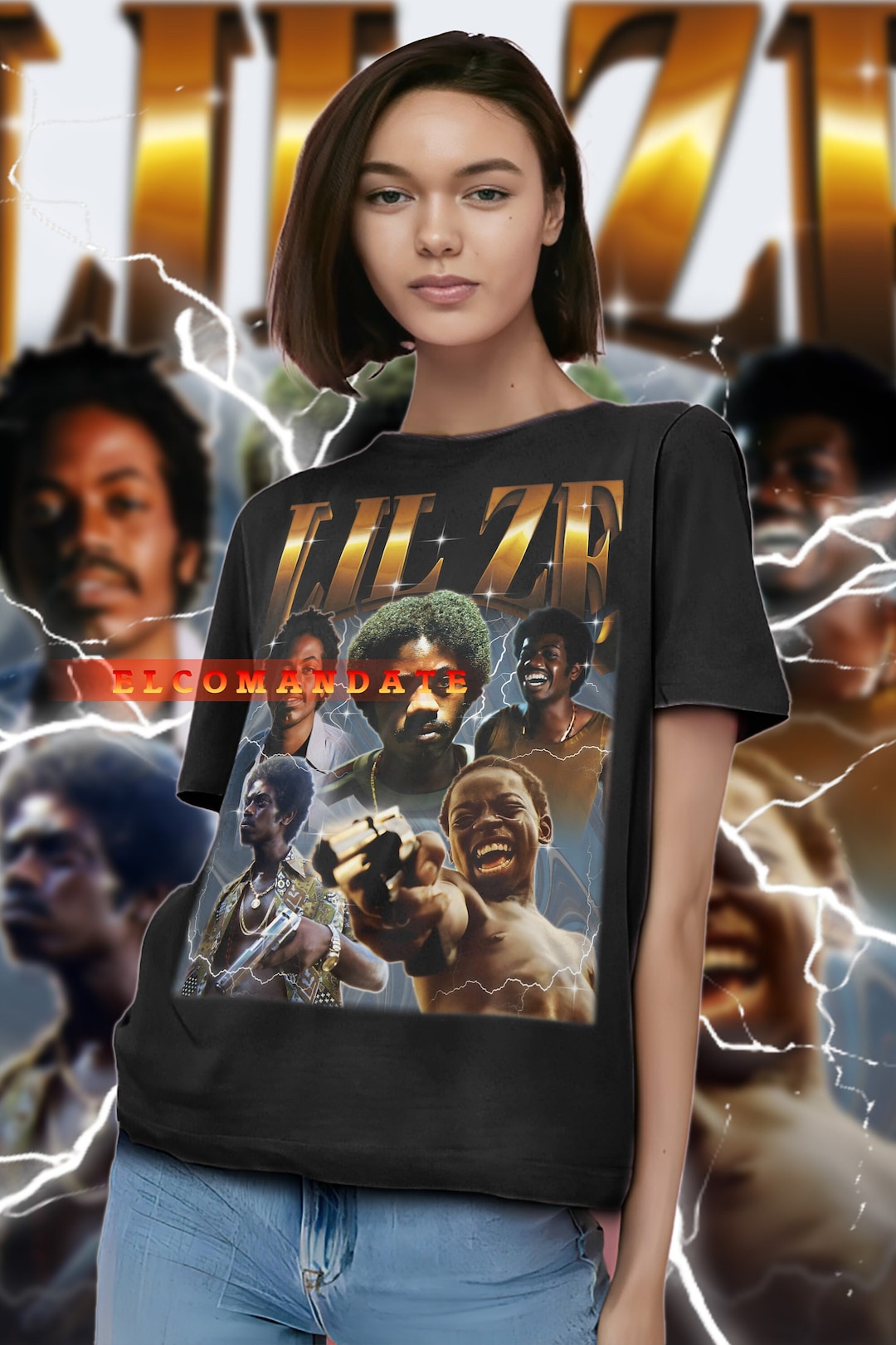 LIL ZE City of God, Lil Ze Vintage Shirt, Lil Ze Homage Tshirt, Lil Ze ...