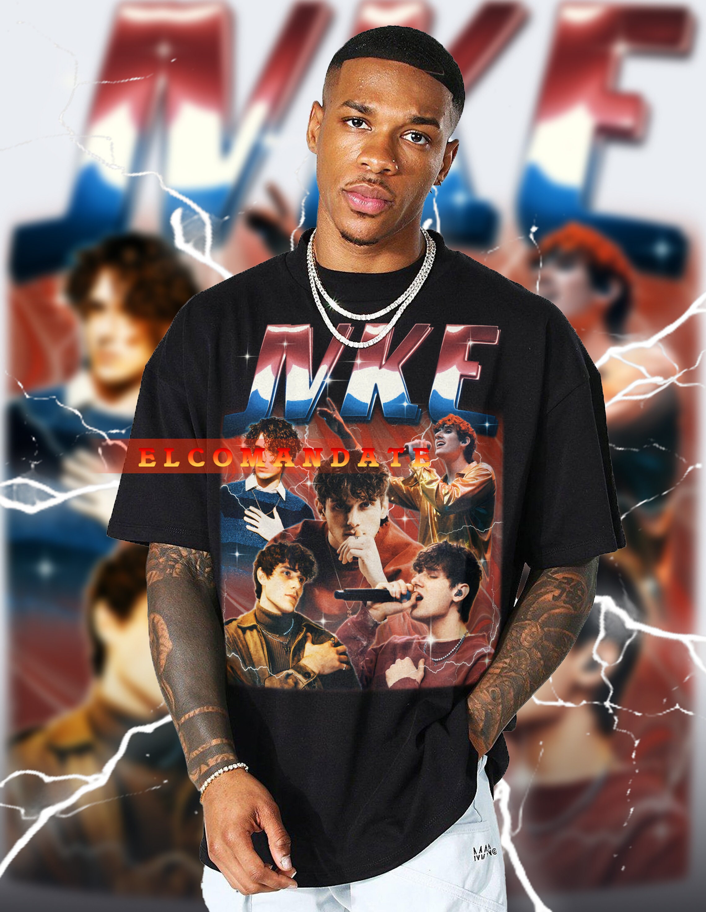 JVKE Jake Merch Gift, Jvke Jake Fan Tees, Jvke Jake Retro 90s Sweater ...