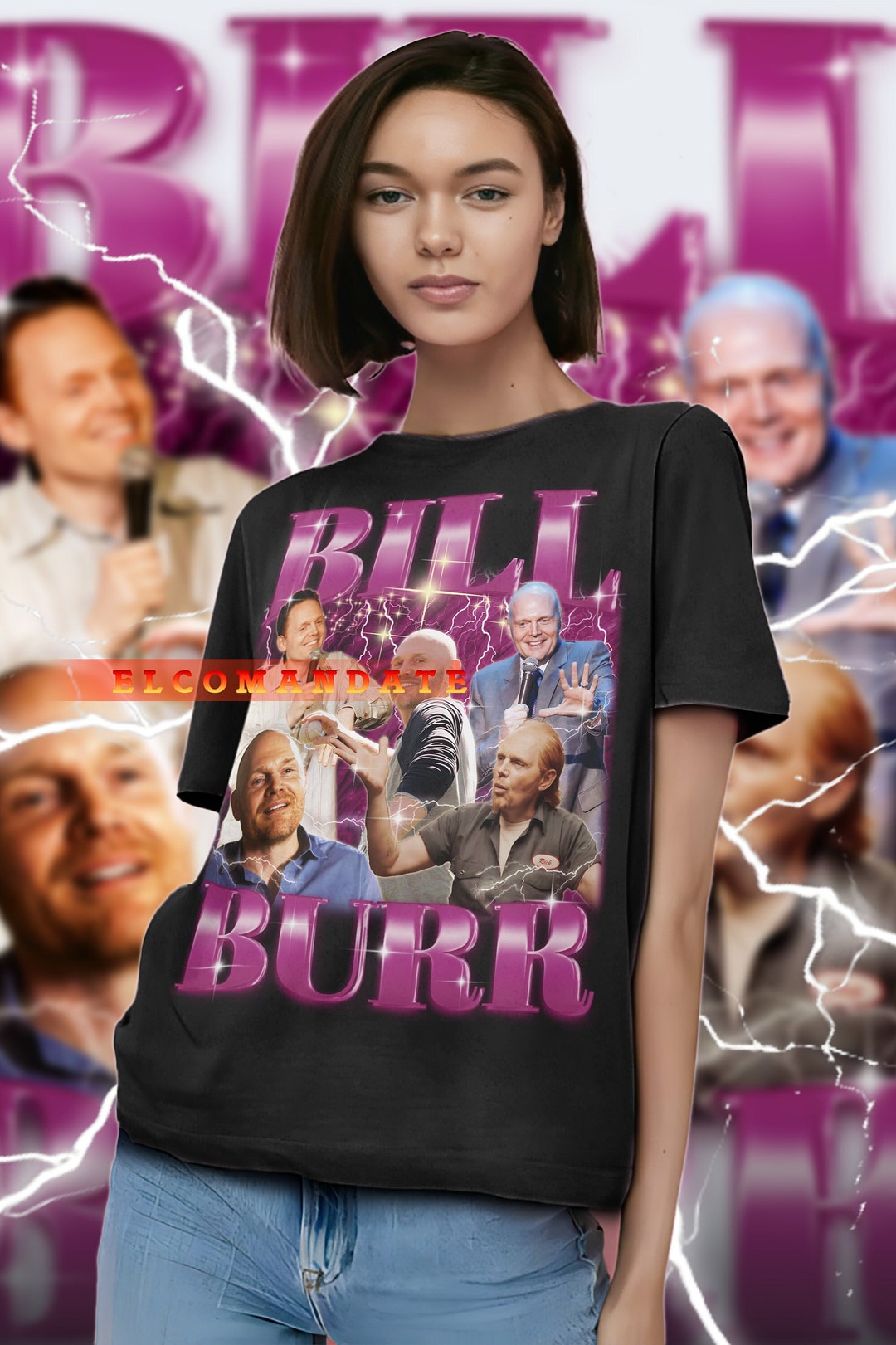 BILL BURR Vintage Shirt, Bill Burr Homage Tshirt, Bill Burr Fan Tees ...