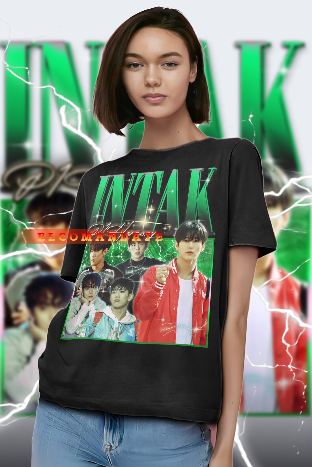 INTAK P1HARMONY Vintage Shirt, Intak P1harmony Homage Tshirt, Intak ...