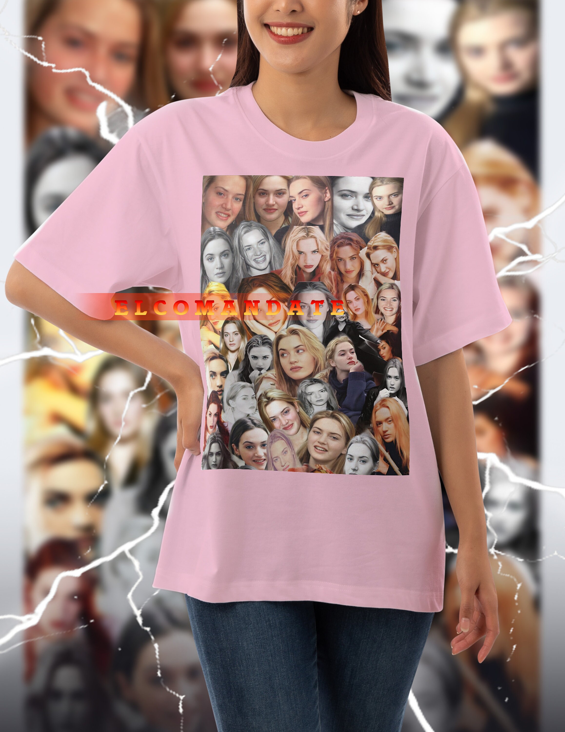 KATE WINSLET Vintage Shirt, Kate Winslet Homage Tshirt, Kate Winslet ...