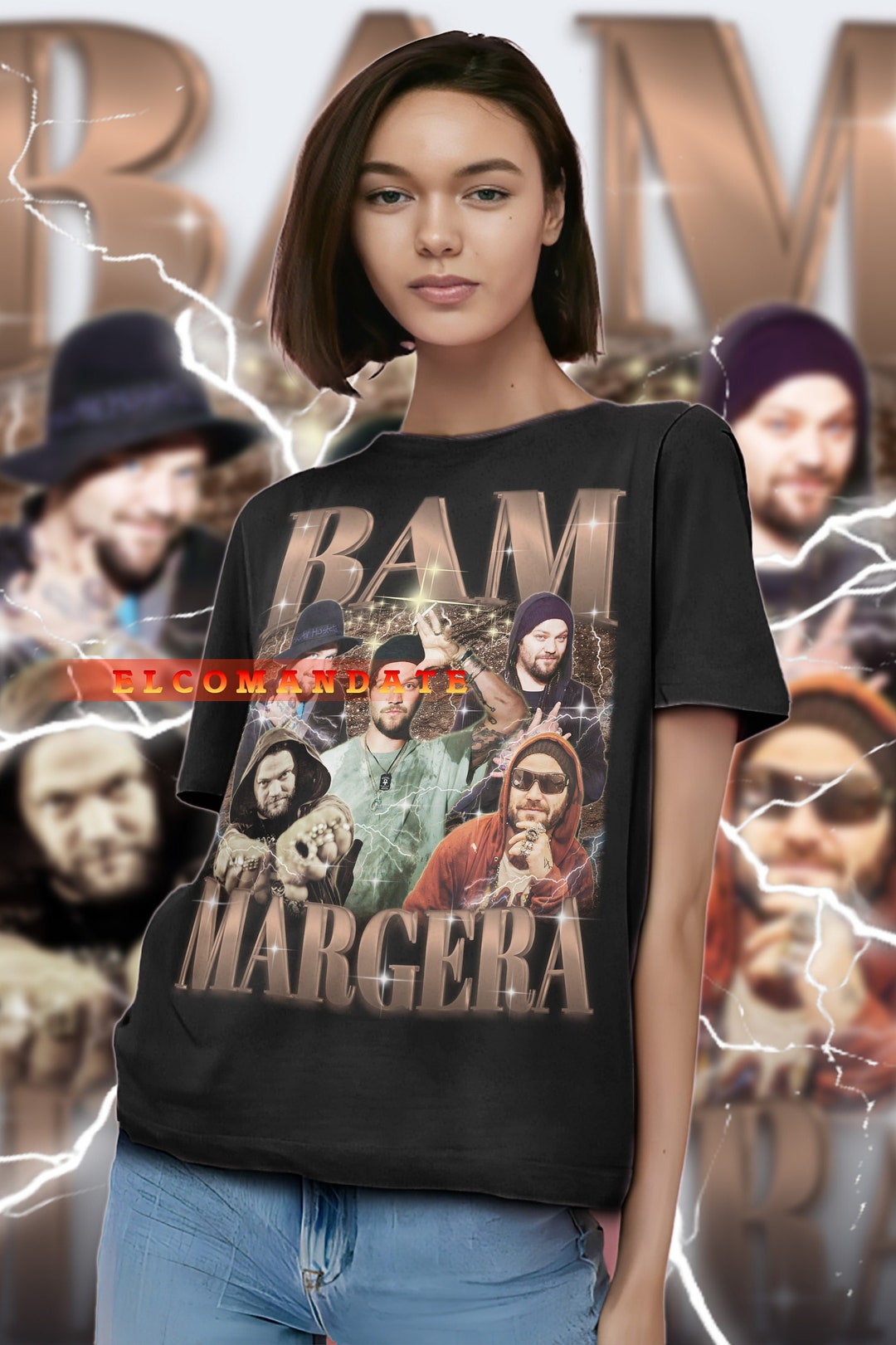 Limited BAM MARGERA Vintage Shirt, Bam Margera Homage Tshirt, Bam ...