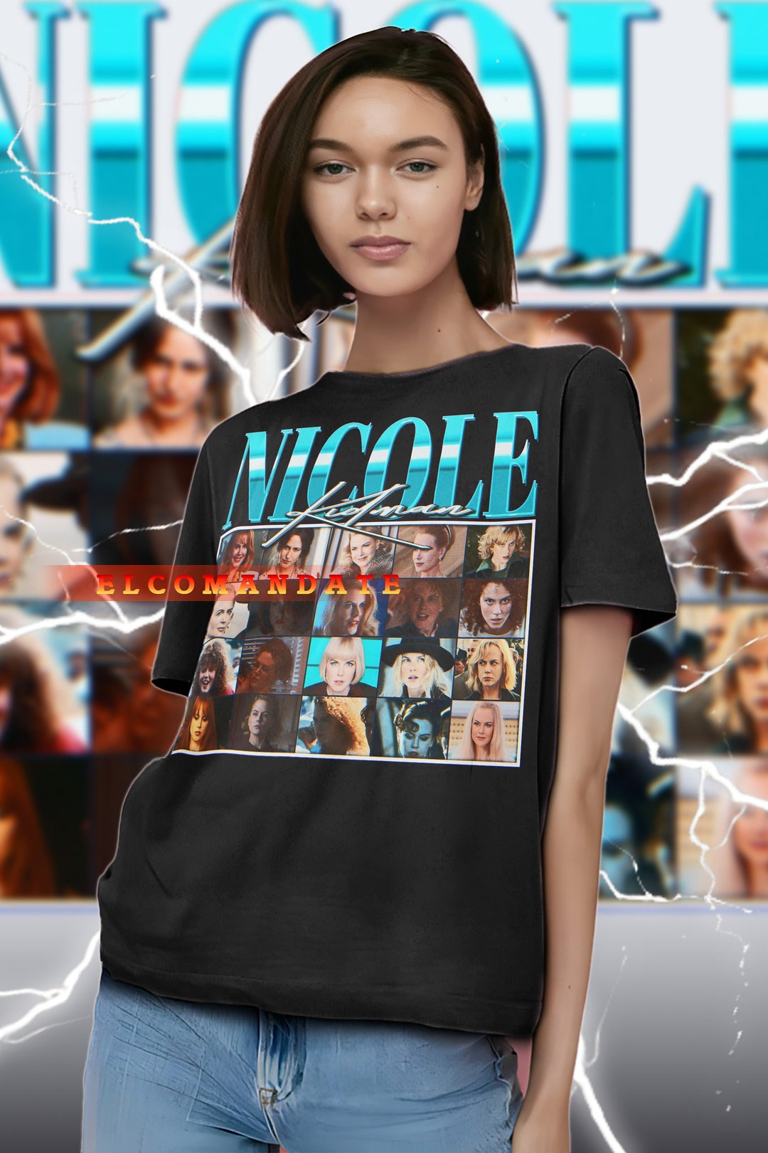 NICOLE KIDMAN Homage Shirt, Nicole Kidman Vintage Tshirt, Nicole Kidman ...