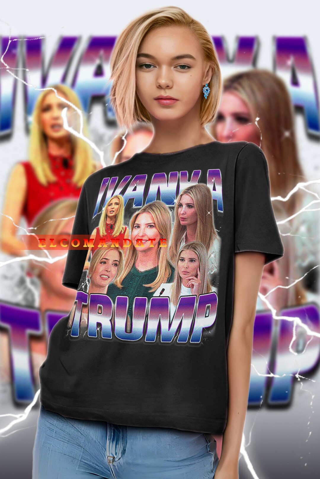 IVANKA TRUMP Shirt, Ivanka Trump Vintage Shirt, Ivanka Trump Retro 90s ...