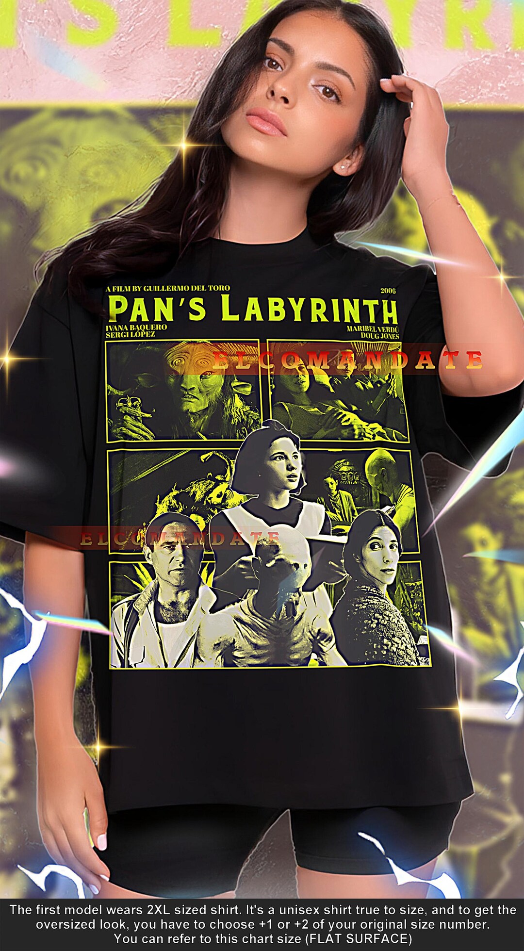 Pan’s Labyrinth Shirt, Pan’s Labyrinth Retro 90s Tshirt, Vintage ...