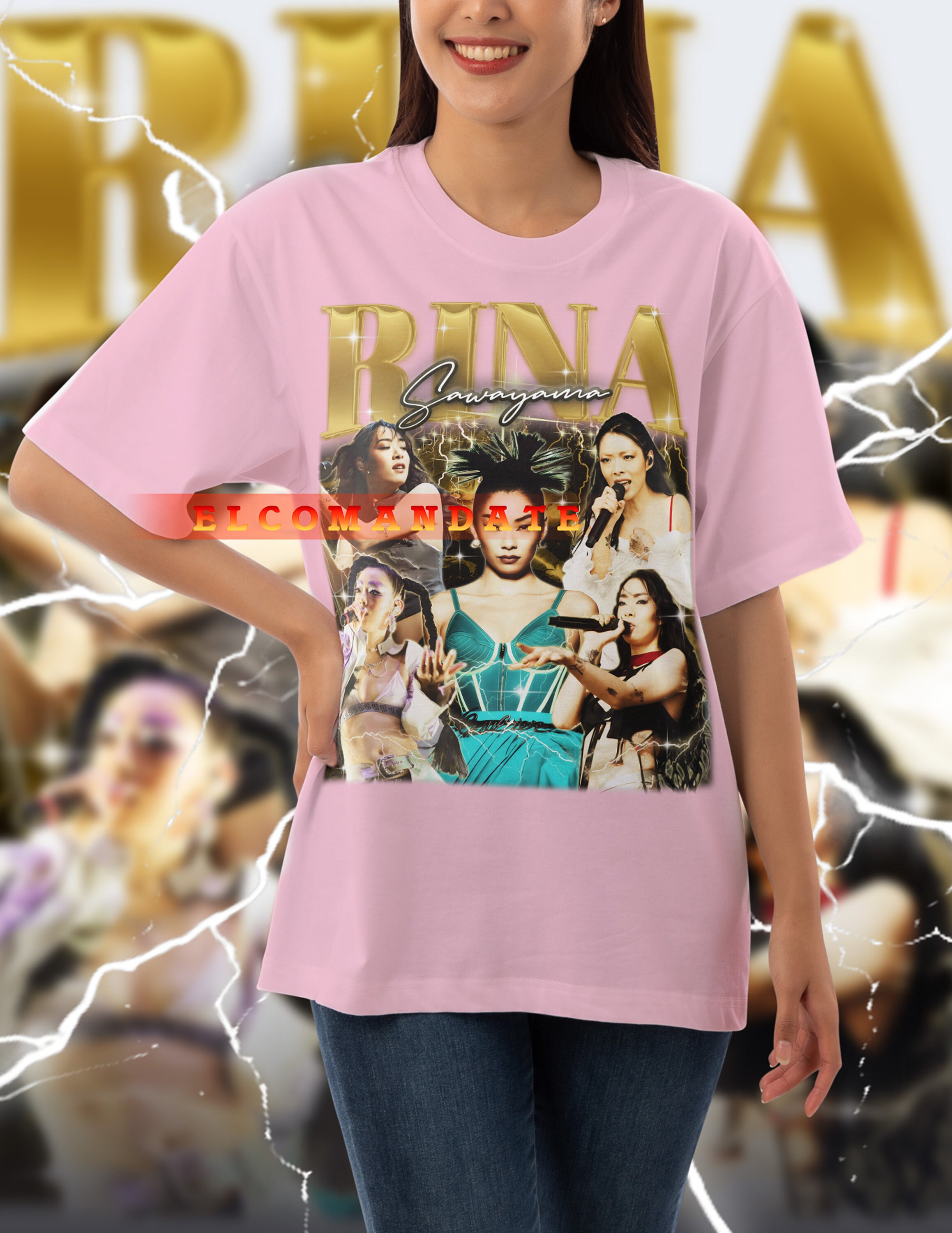 RINA SAWAYAMA Vintage Shirt, Rina Sawayama Homage Tshirt, Rina Sawayama Fan Tees, Rina Sawayama ...