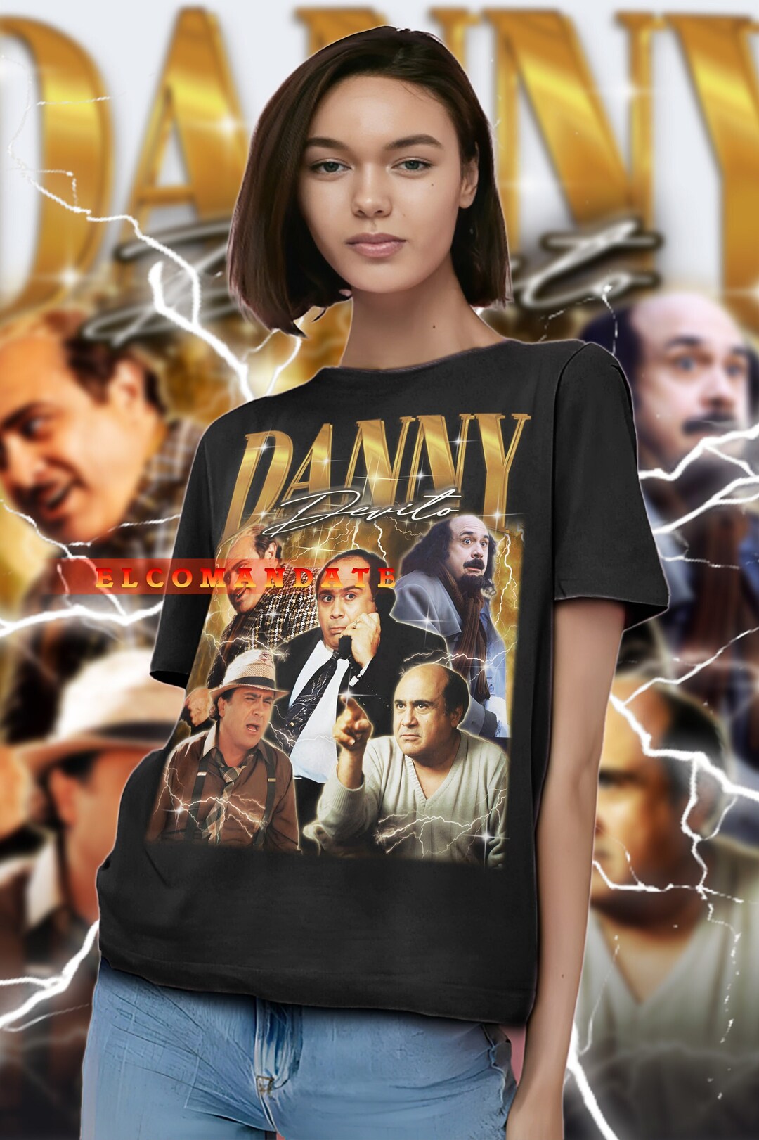 DANNY DEVITO Vintage Shirt, Danny Devito Homage Tshirt, Danny Devito ...
