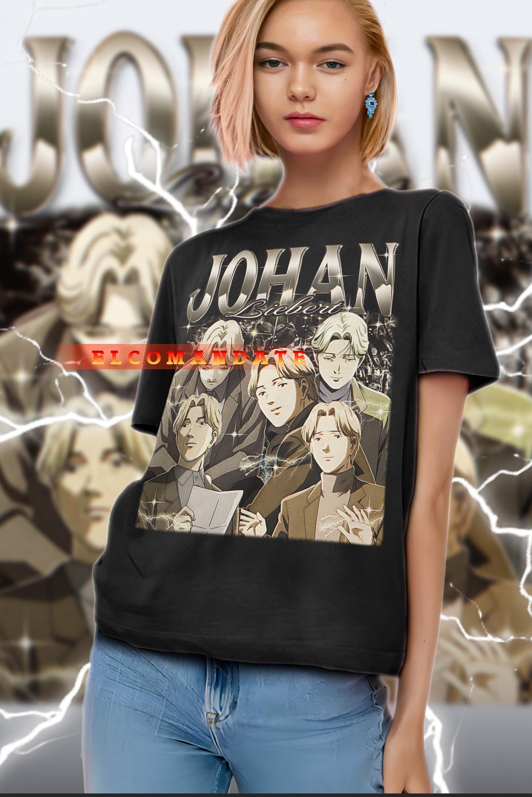 JOHAN LIEBERT Shirt, Johan Liebert Vintage Shirt, Johan Liebert Retro ...