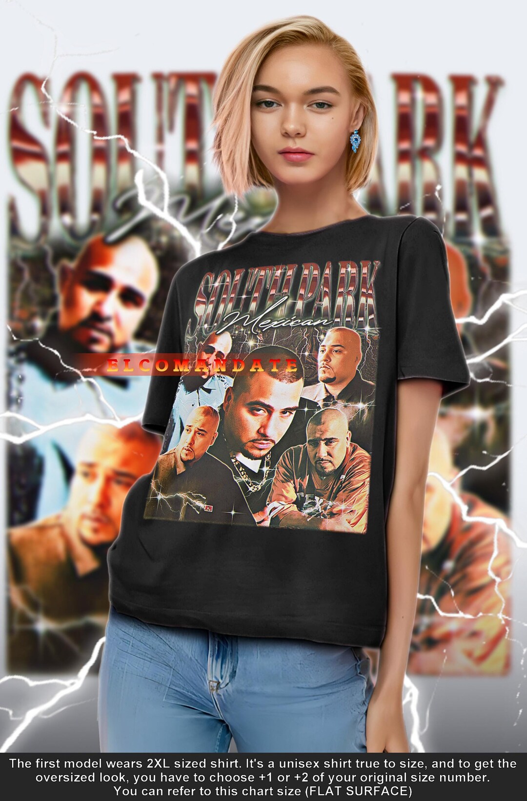 South Park Mexican Shirt, SPM Vintage Shirt, SPM Retro 90s Tshirt, Spm ...