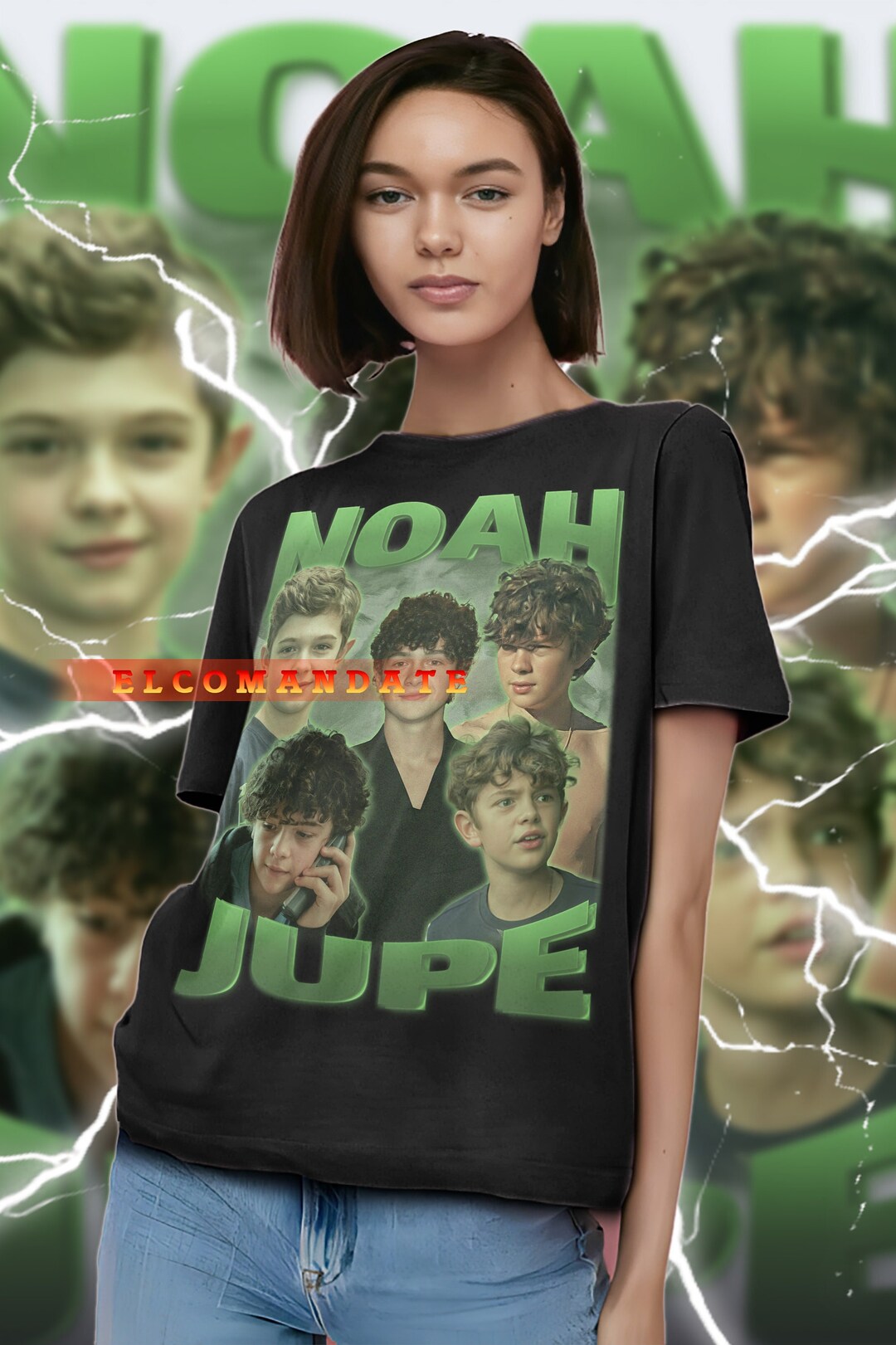 NOAH JUPE Vintage Shirt, Noah Jupe Homage Tshirt, Noah Jupe Fan Tees, Noah Jupe Retro 90s ...
