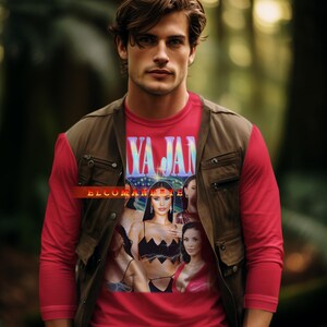 MAYA JAMA Homage Shirt, Maya Jama Retro Shirt, Maya Jama 90s Tshirt ...