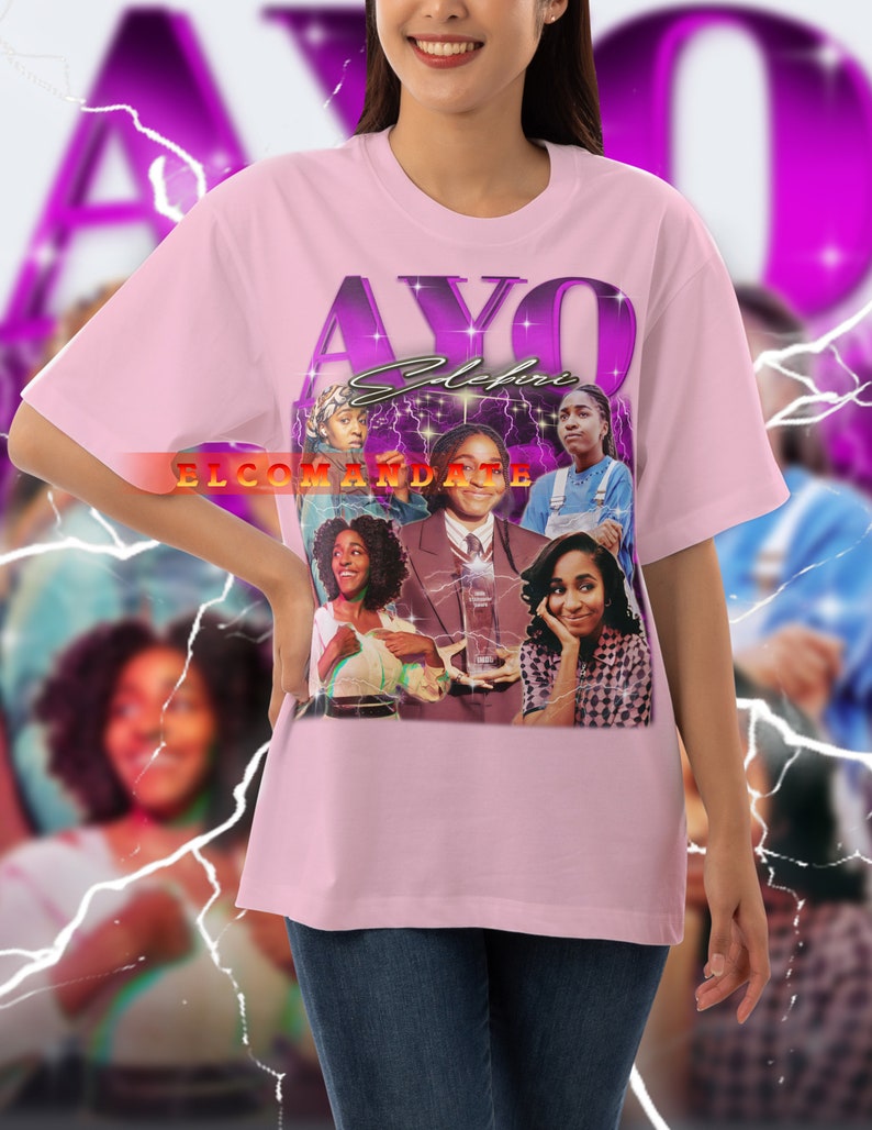 AYO EDEBIRI Vintage Shirt Ayo Edebiri Homage Tshirt Ayo - Etsy