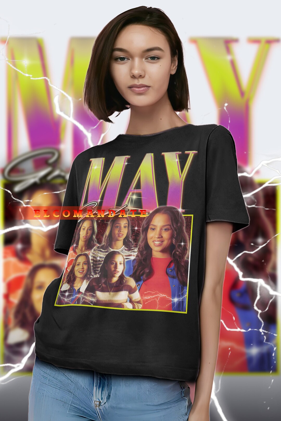MAY GRANT Character Vintage Shirt, May Grant Character Homage Tshirt ...
