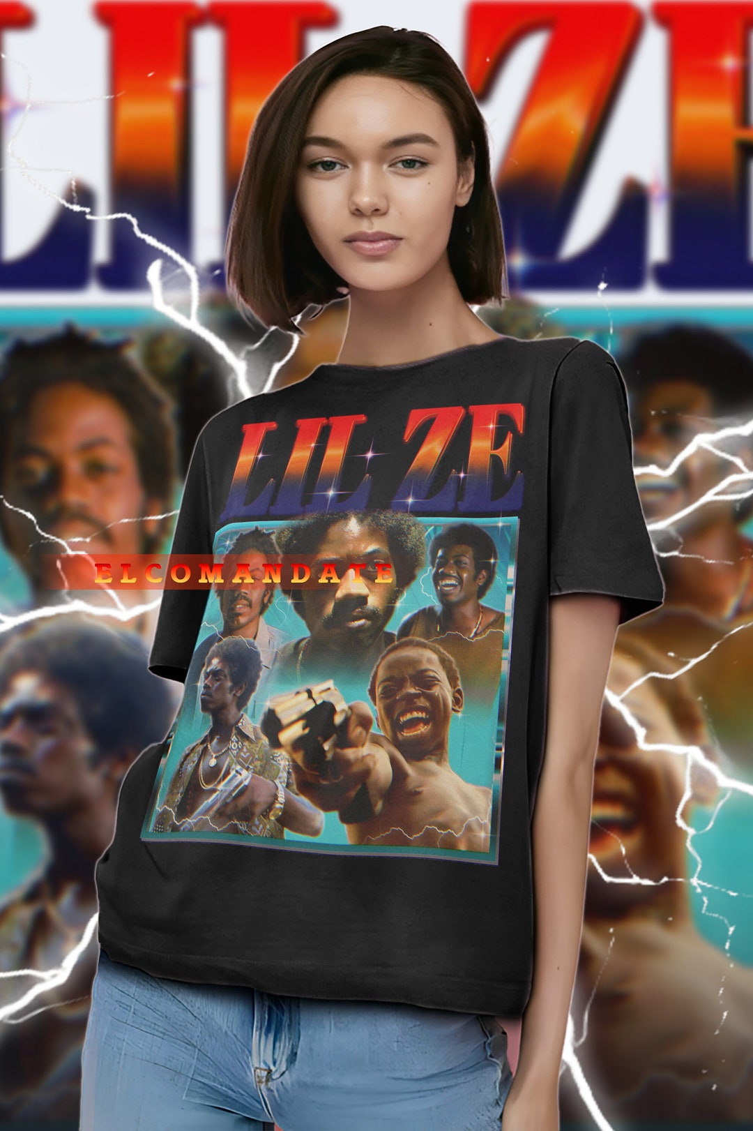 LIL ZE City of God, Lil Ze Vintage Shirt, Lil Ze Homage Tshirt, Lil Ze ...