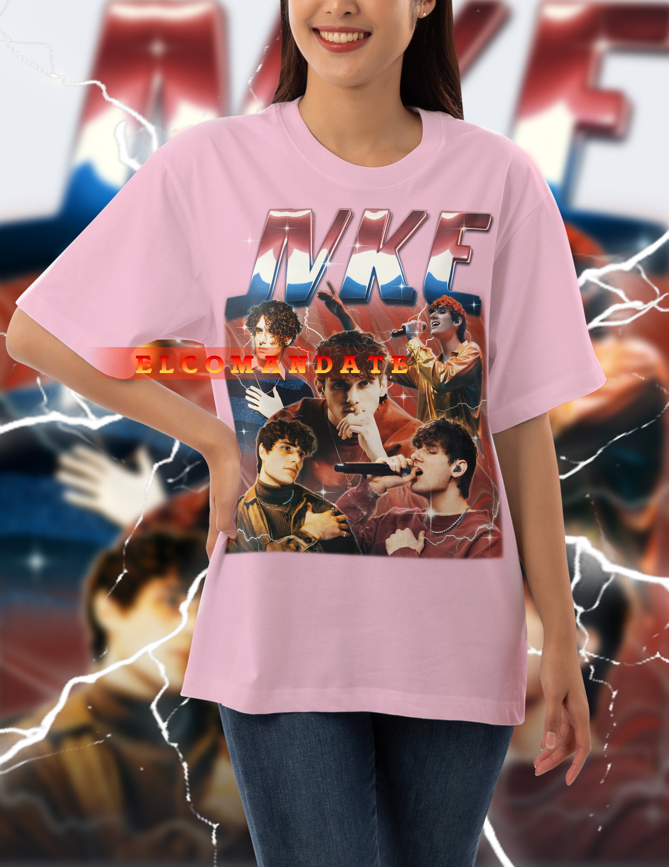 JVKE Jake Merch Gift, Jvke Jake Fan Tees, Jvke Jake Retro 90s Sweater ...