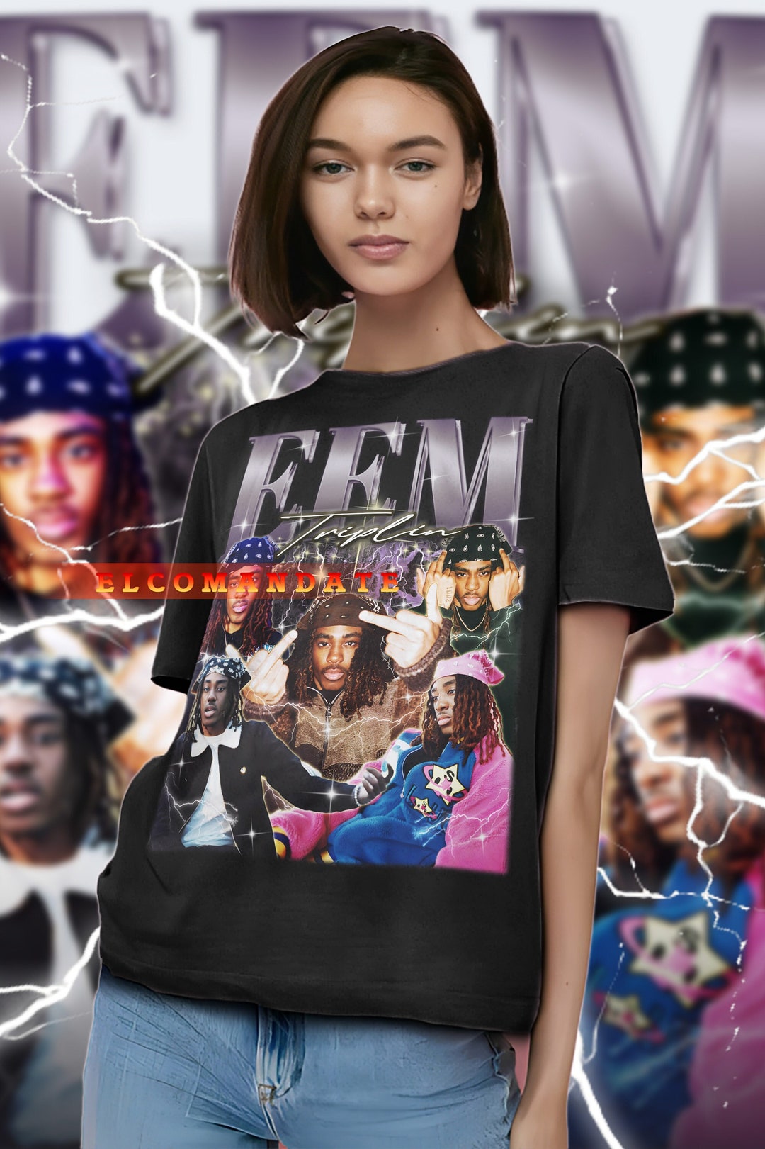 EEM TRIPLIN Vintage Shirt, Eem Triplin Homage Tshirt, Eem Triplin Fan ...