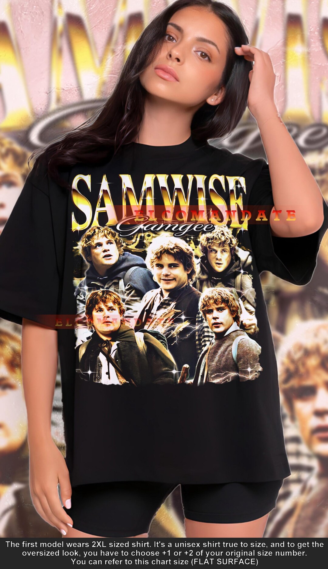 SAMWISE GAMGEE Shirt, Samwise Gamgee Vintage Shirt, Samwise Gamgee ...
