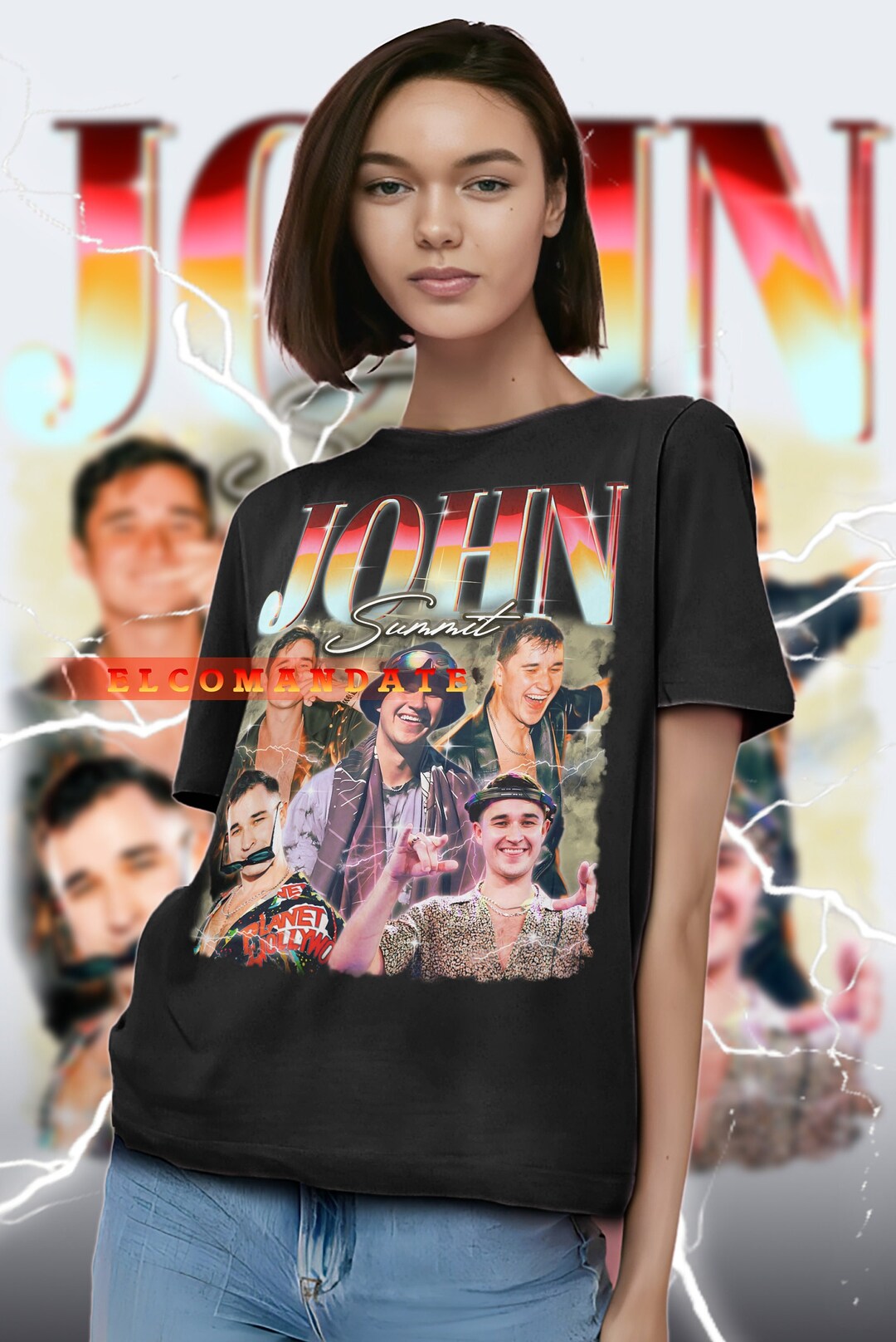 JOHN SUMMIT Shirt, John Summit Vintage Shirt, John Summit Retro 90s ...
