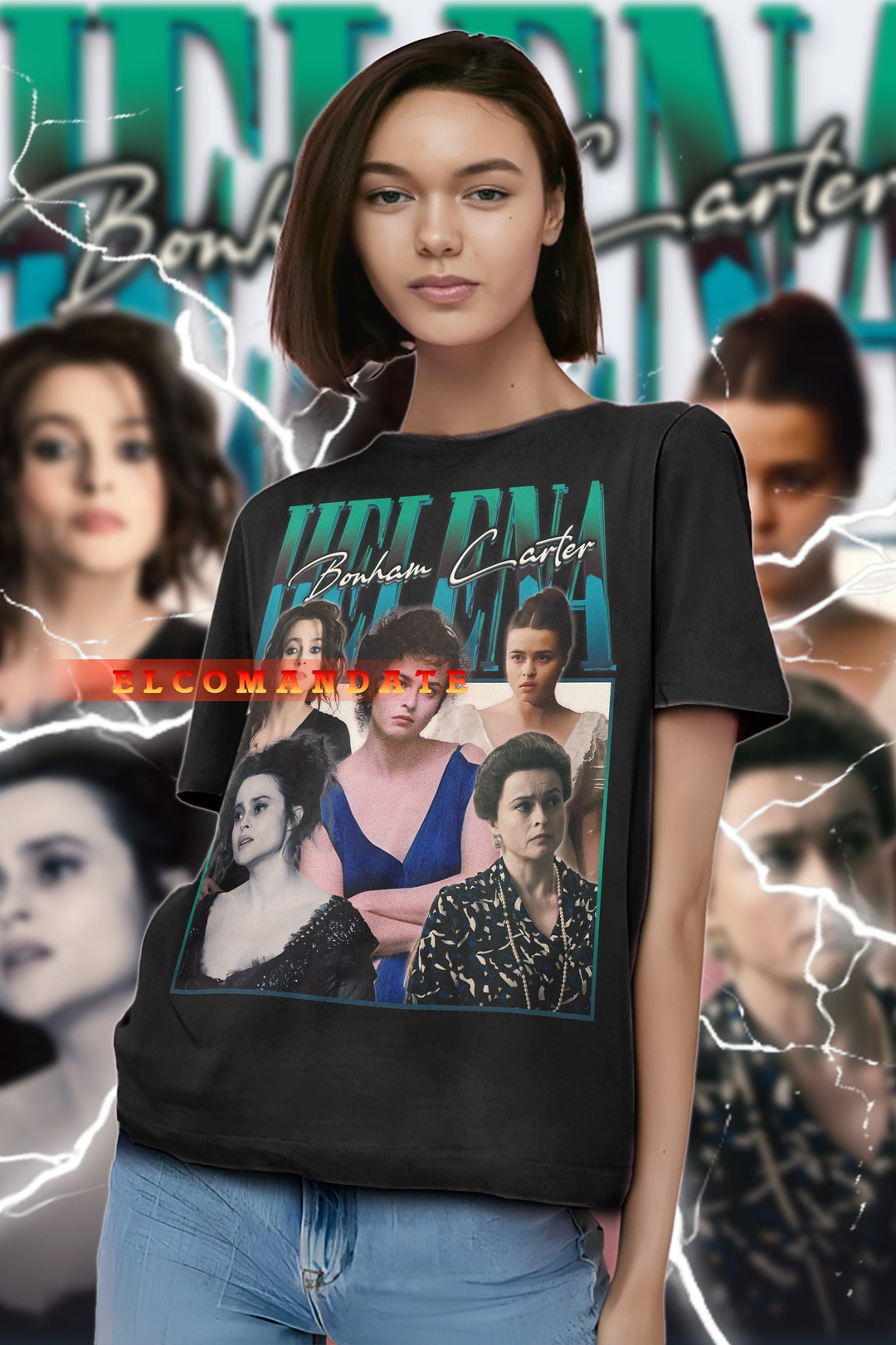 HELENA BONHAM CARTER Vintage Shirt, Helena Carter Homage Tshirt, Bonham ...