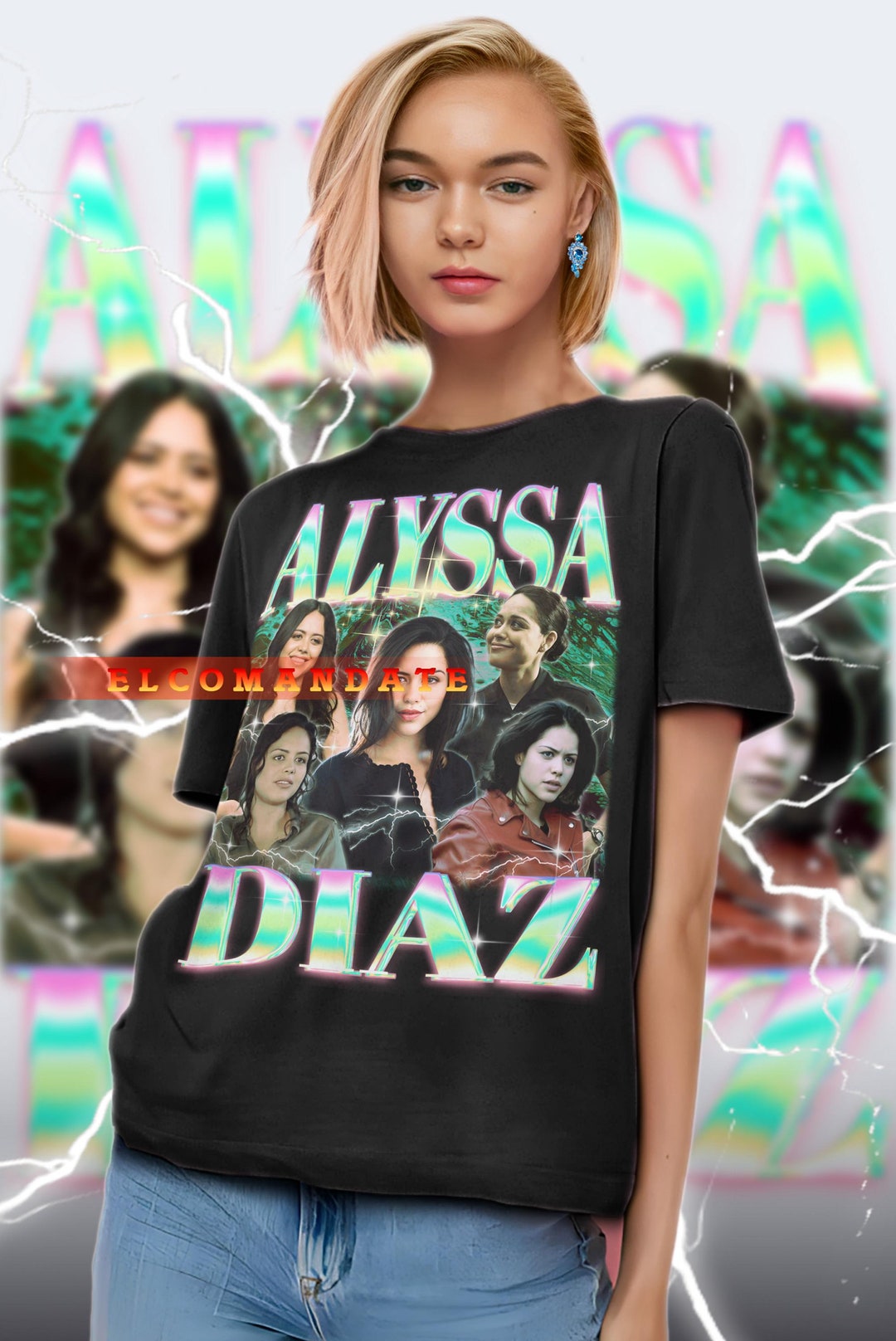 ALYSSA DIAZ Shirt, Alyssa Diaz Vintage Shirt, Alyssa Diaz Retro 90s ...